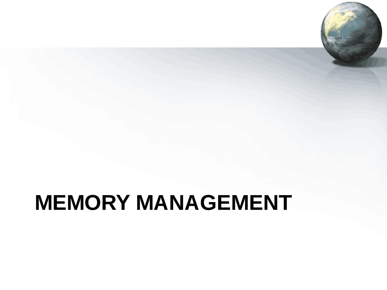 Operating System - memory Management Part 6 - Notes - Docsity