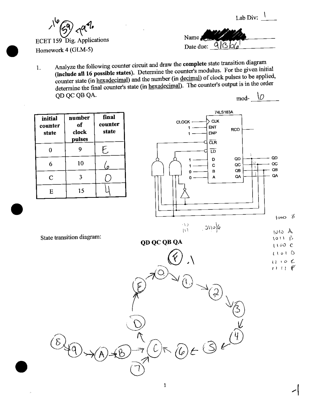 Homework 4 With Resolution Digital Applications Ecet 15900 Docsity