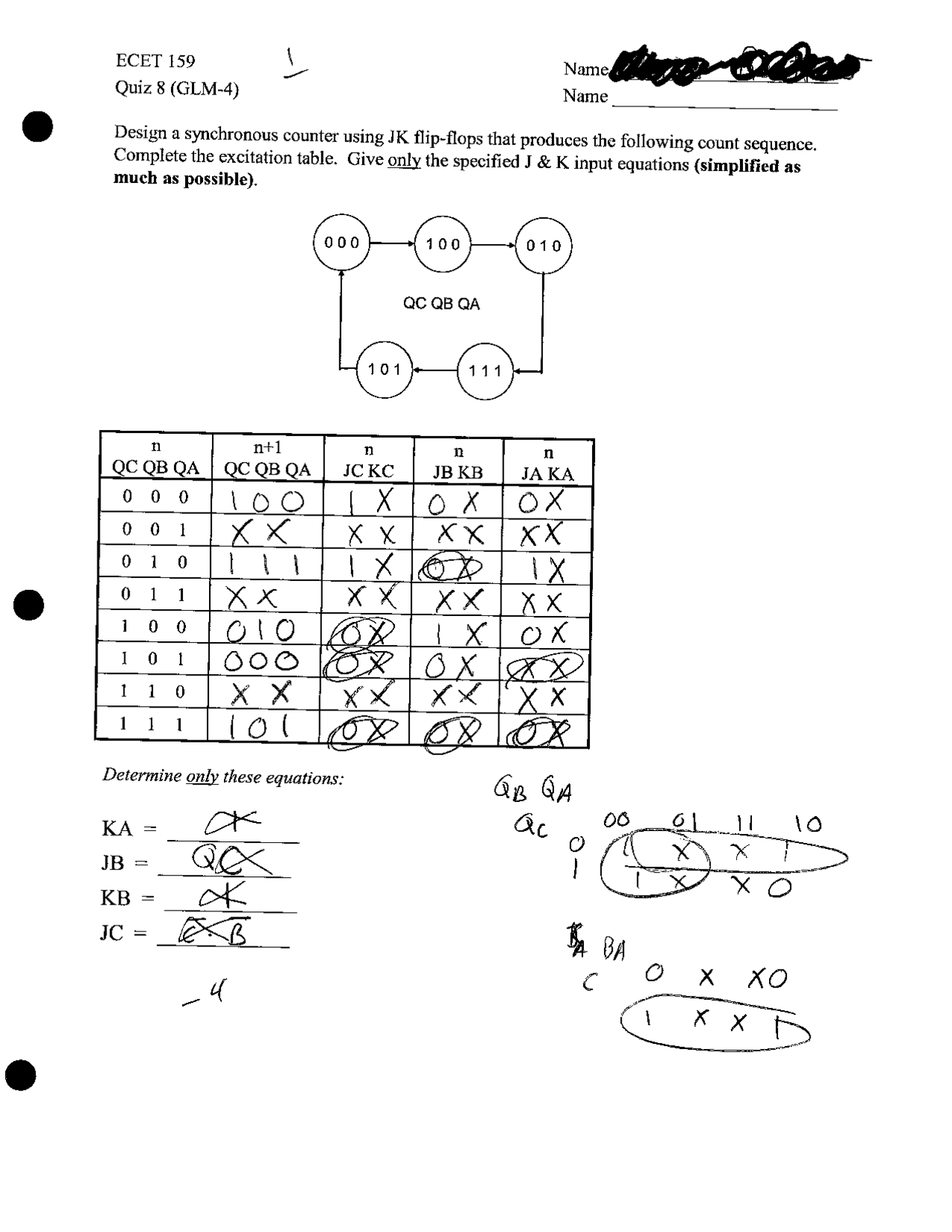 Solutions For Quiz 8 Digital Applications Ecet 15900 Docsity