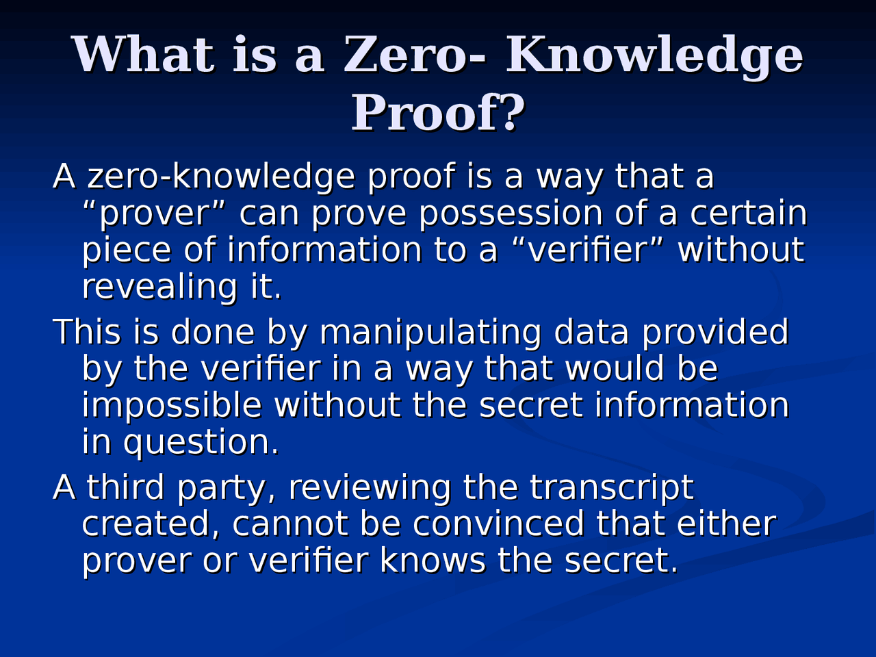 Understanding Zero-Knowledge Proofs: A Way to Verify Information ...