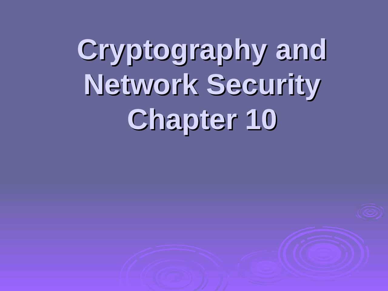 Algorithm analysis Design and Microprocessor - Cryptography and Network ...