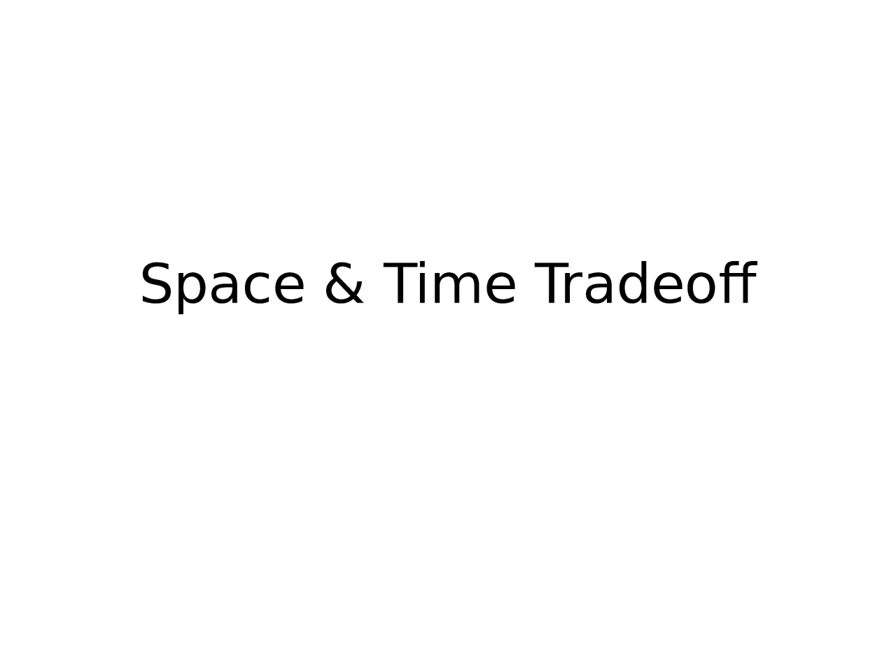 Analog And Digital C Jspace And Time Tradeoff Pptx Docsity