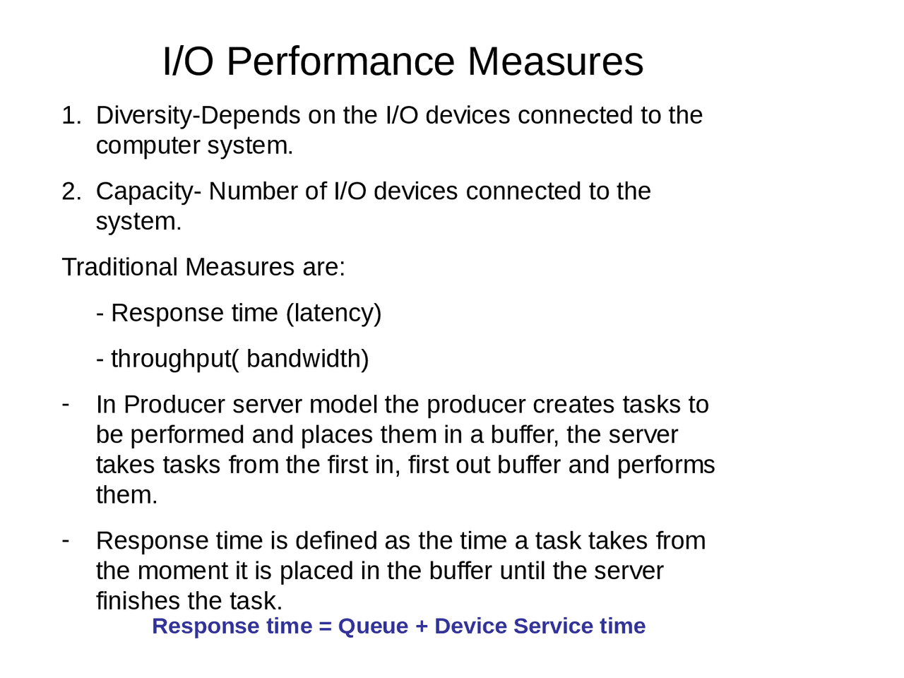 Computer Achitecture And Org Performance Docsity