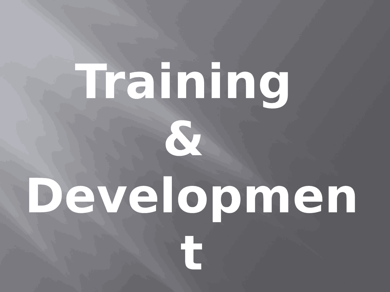 Human Resources Management - Training and Development | Study notes ...