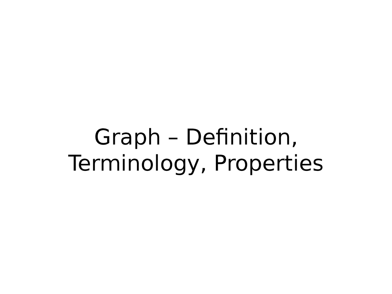 Analog And Digital C Graph Terminologydefinition And Properties