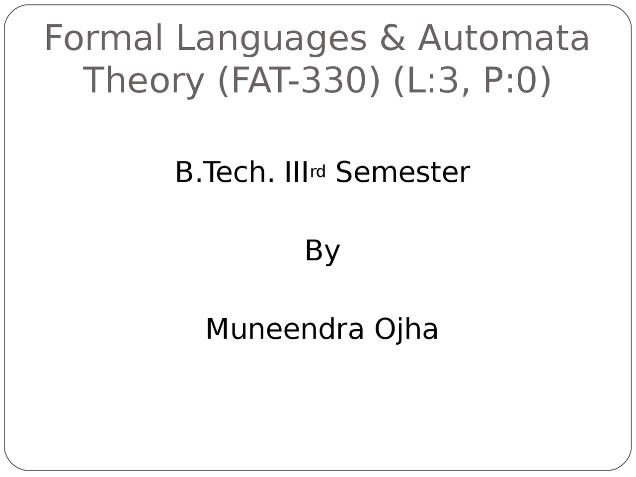Finite Automata Re Docsity