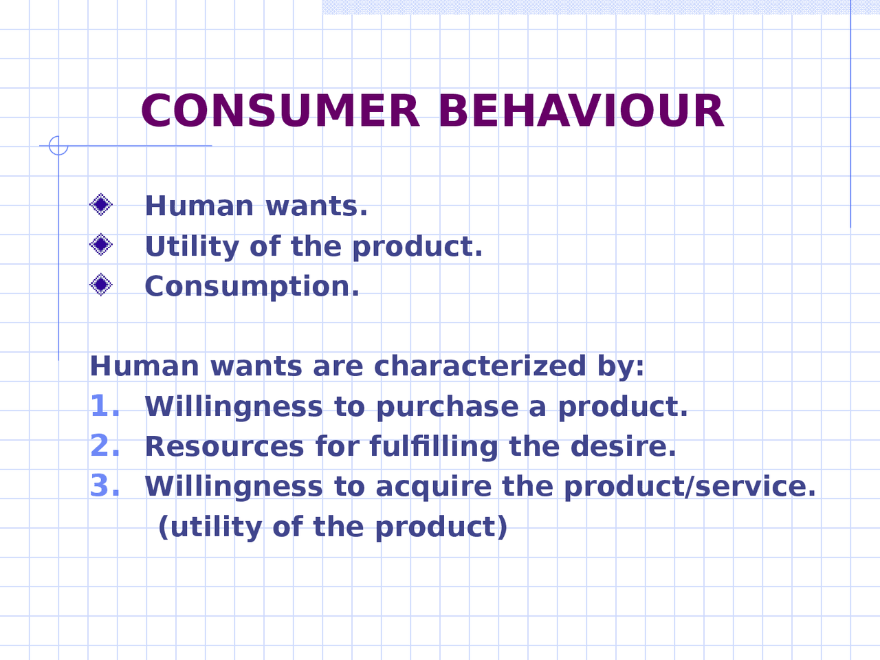Principle of Management and Economics - Consumer Behaviour - Docsity