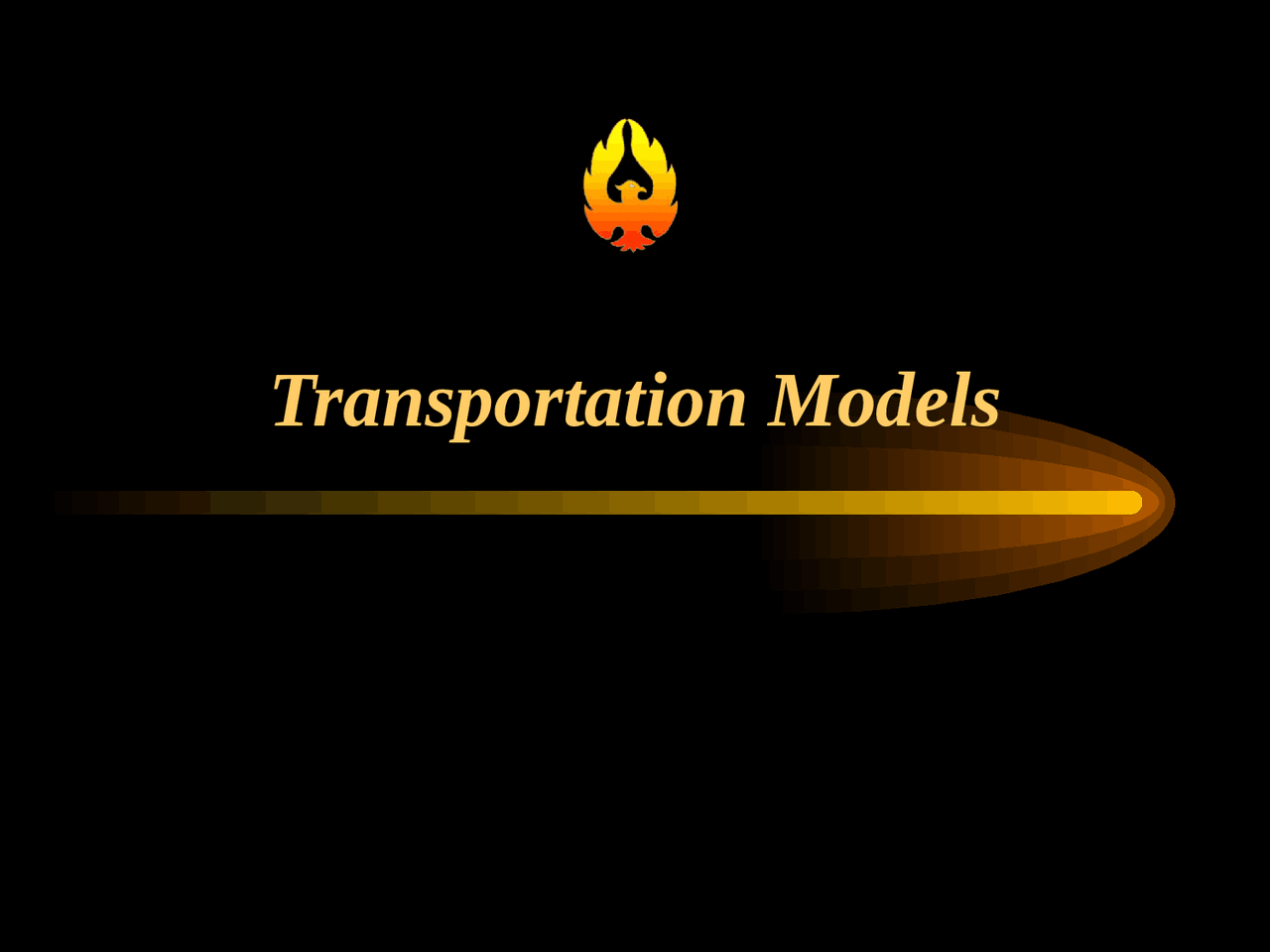 Operations Management - Transportation Models - Presentation | Study ...