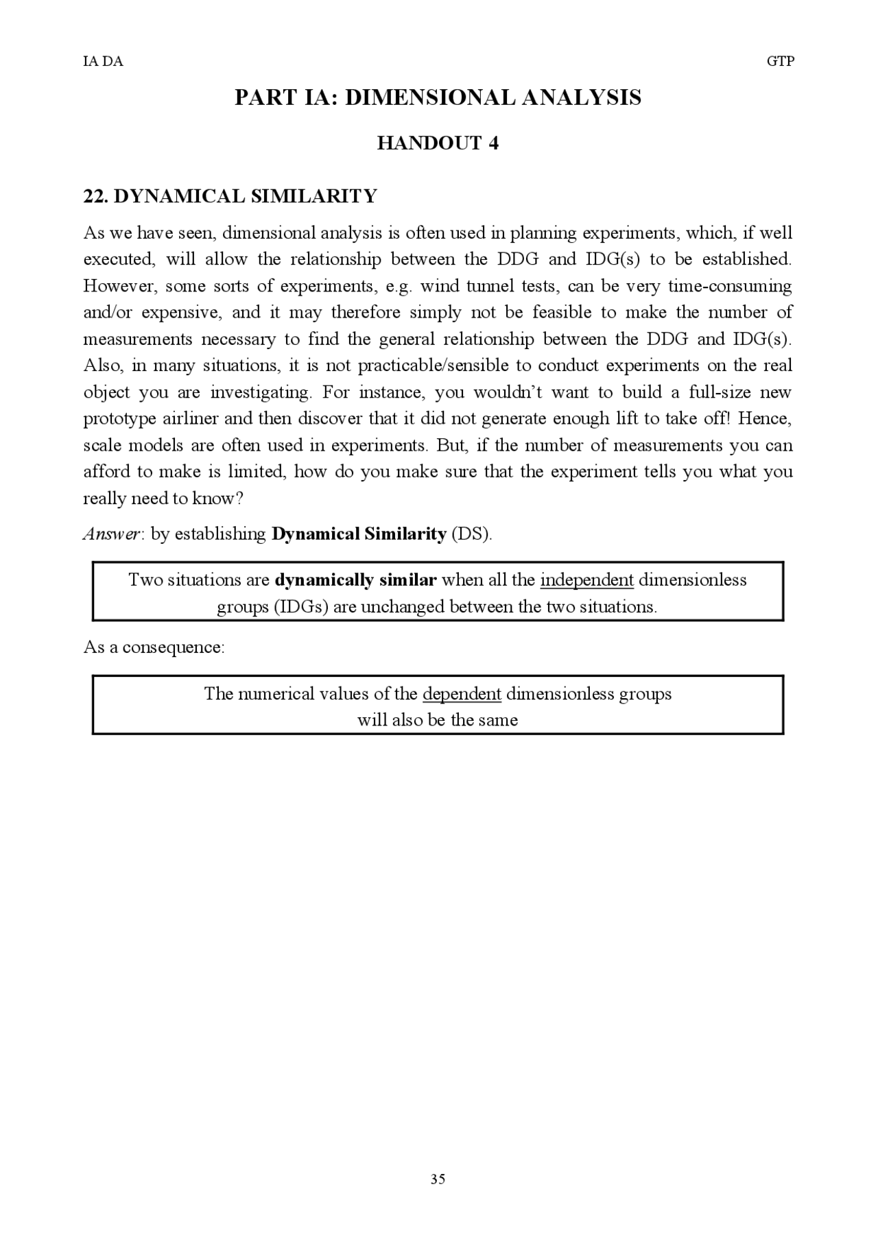 Dimensional Analysis Lecture Notes Physics Prof Ib Leader 4 Docsity