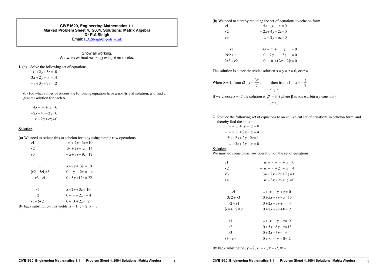 Civil Engineeringlecture Notes Engineering 7 Docsity