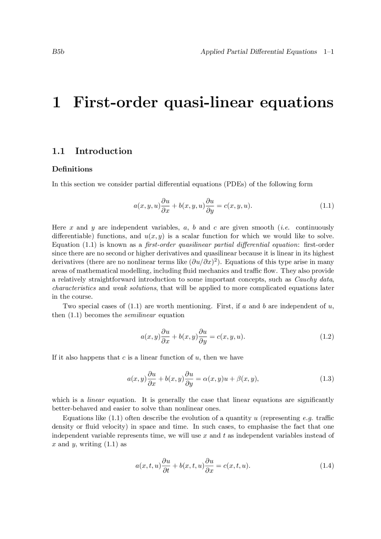 Differential Equations Lecture Notes Mathematics 2 Docsity