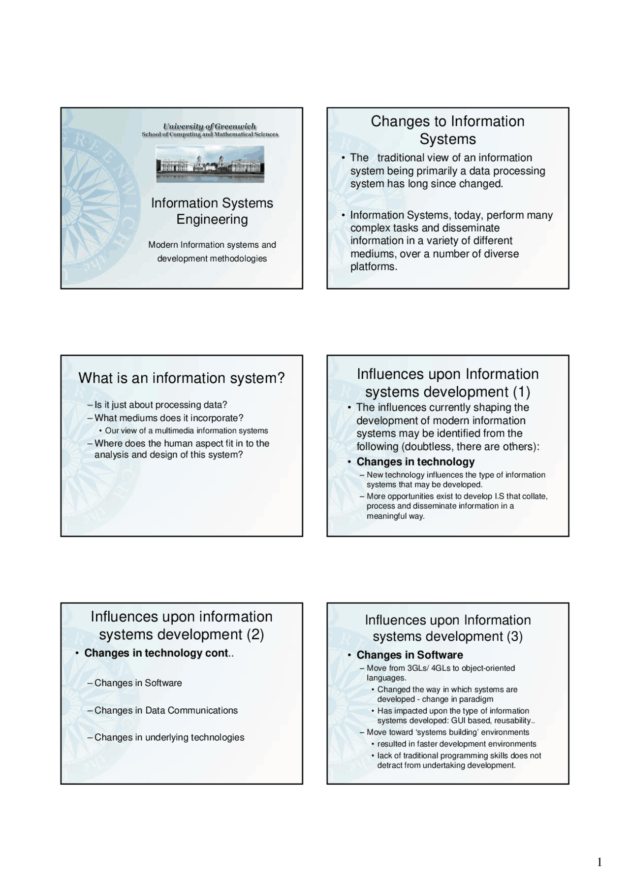 Information Systems Engieneering Lecture 12 The Future Of Methods Docsity