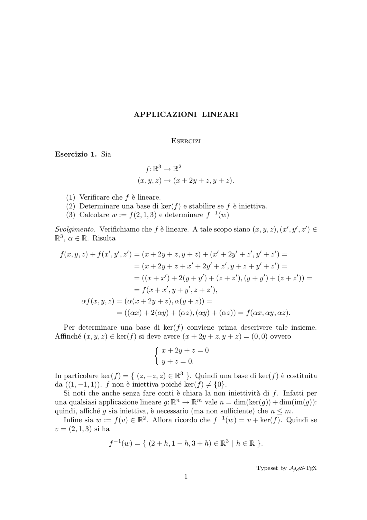 Geometria 10 Cfu Svolti 3 Docsity