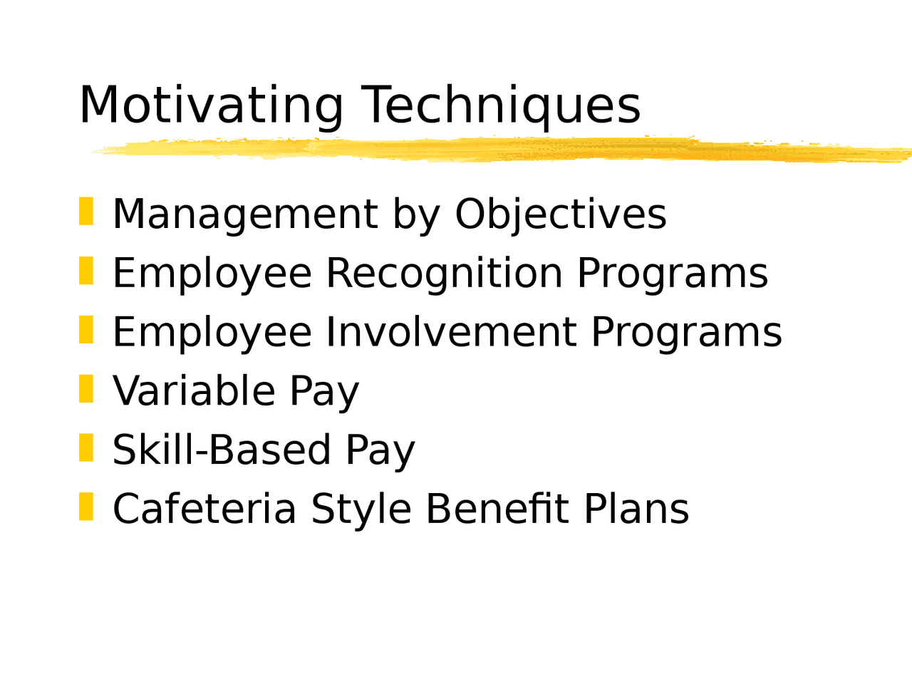 Unit 113 Organizational Behavior Lecture Motivation Ii Docsity