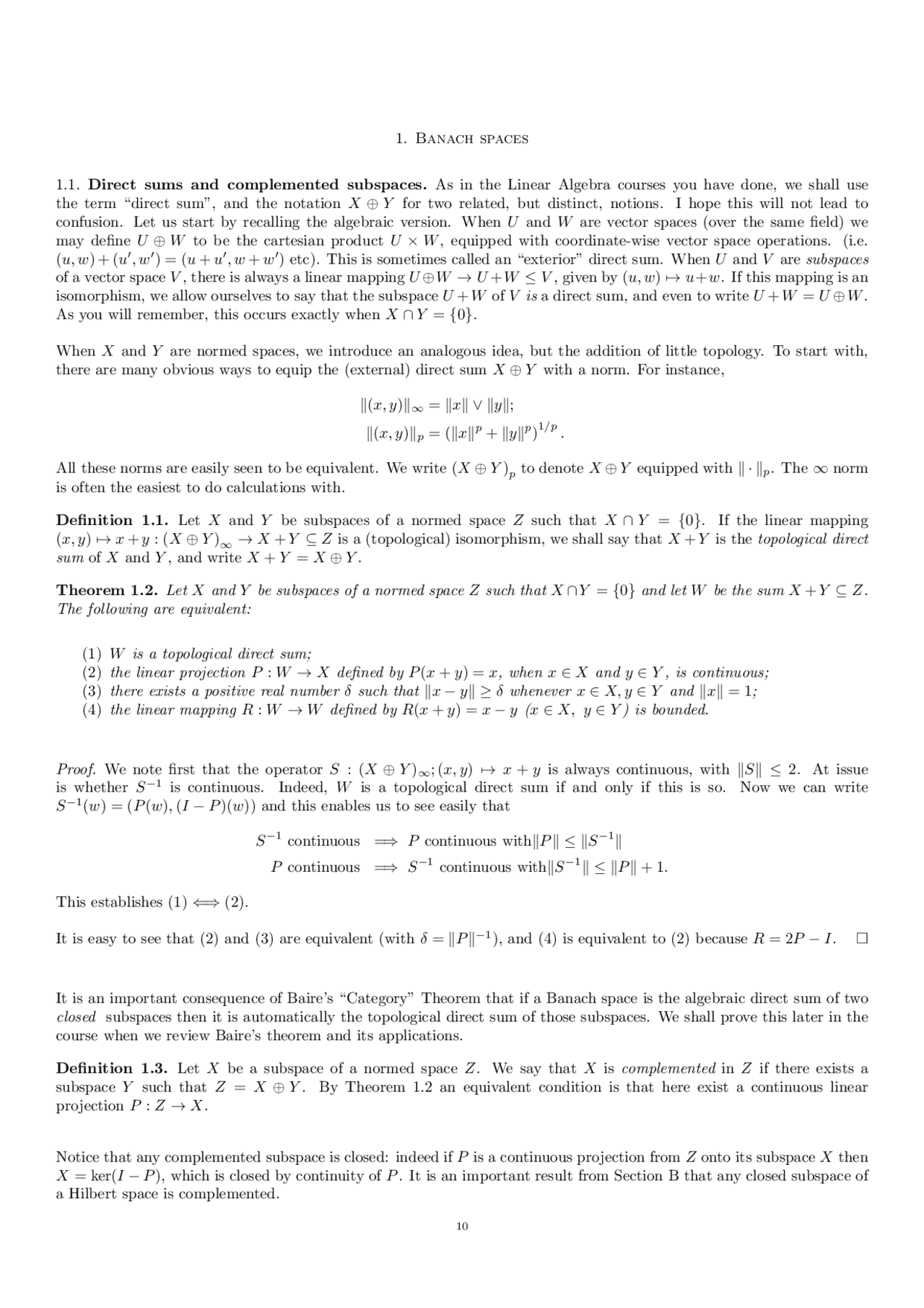 Vector Space Lecture Notes Mathematics 2 Docsity