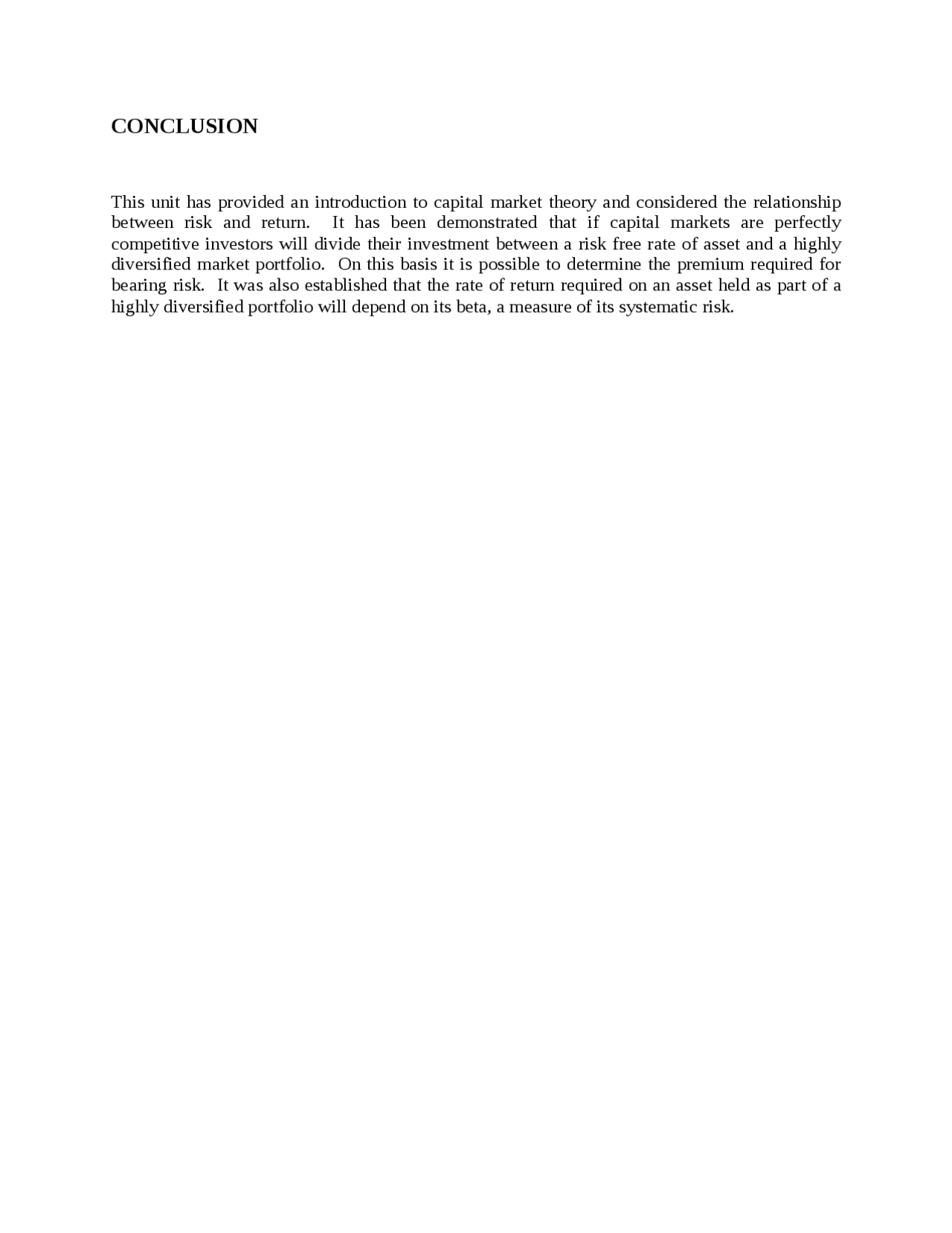 Finance Tutorial 5 64 Docsity