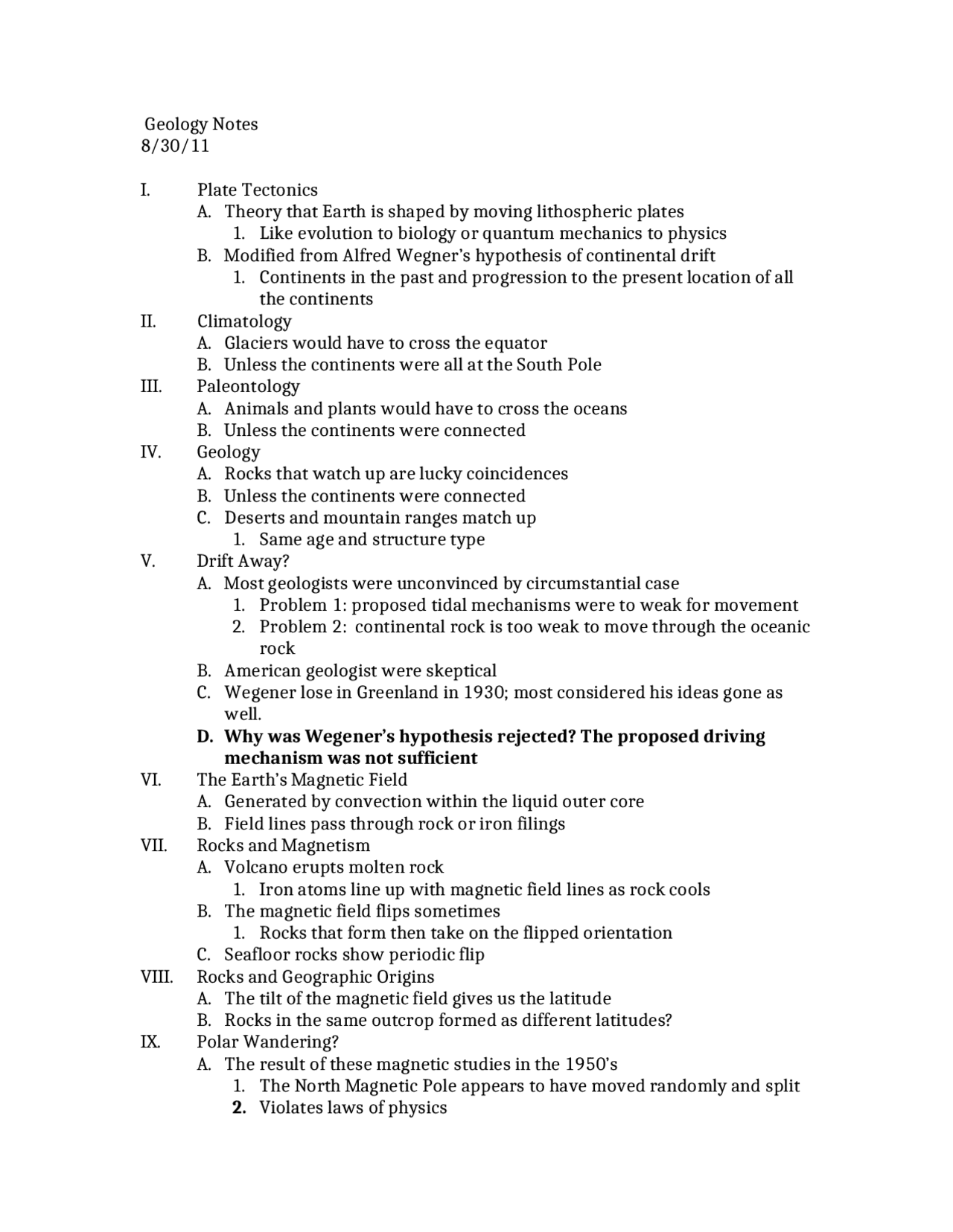 Notes On Plate Tectonics Climatology Physical Geology Geos 1004