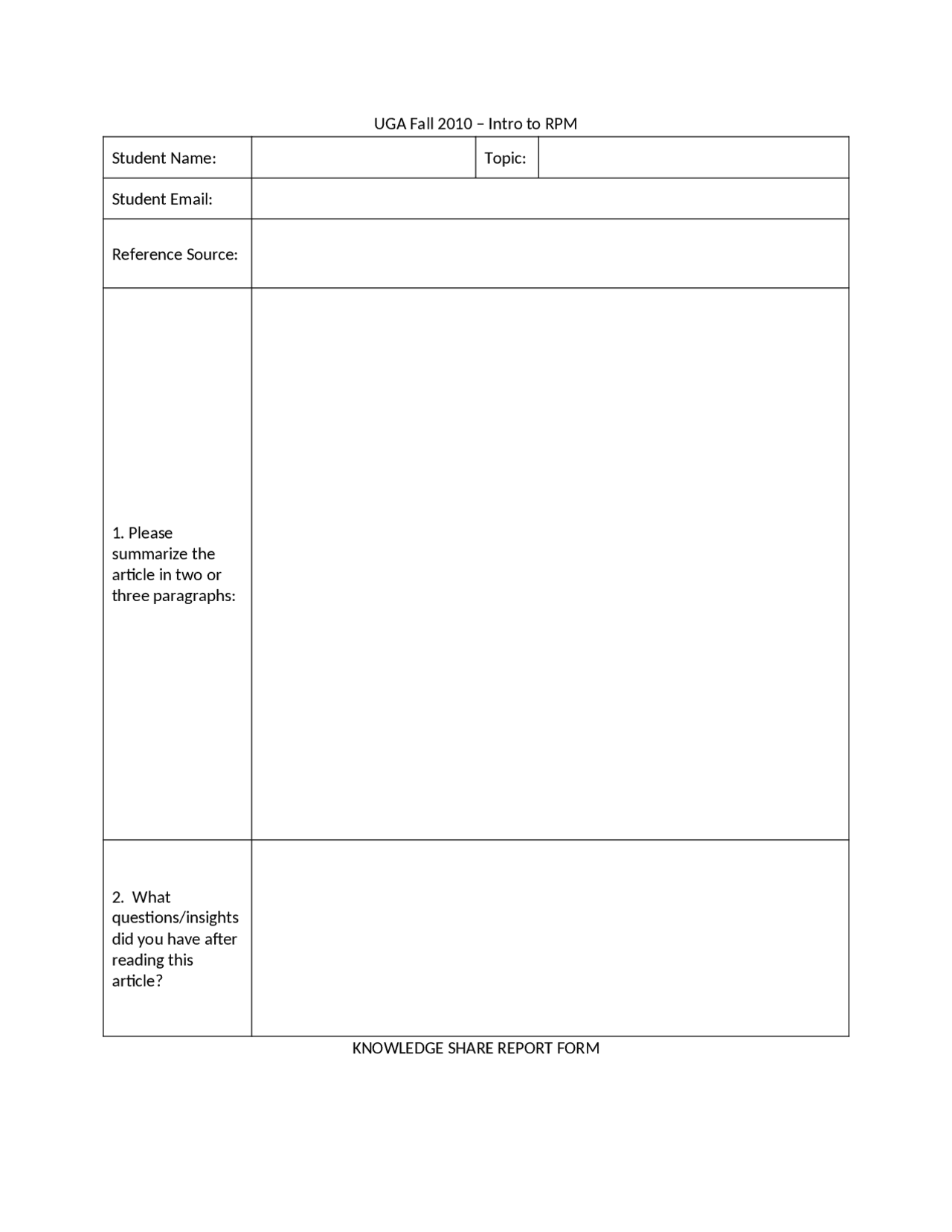 Public Relations Administration - Knowledge Share Report Form | ADPR ...