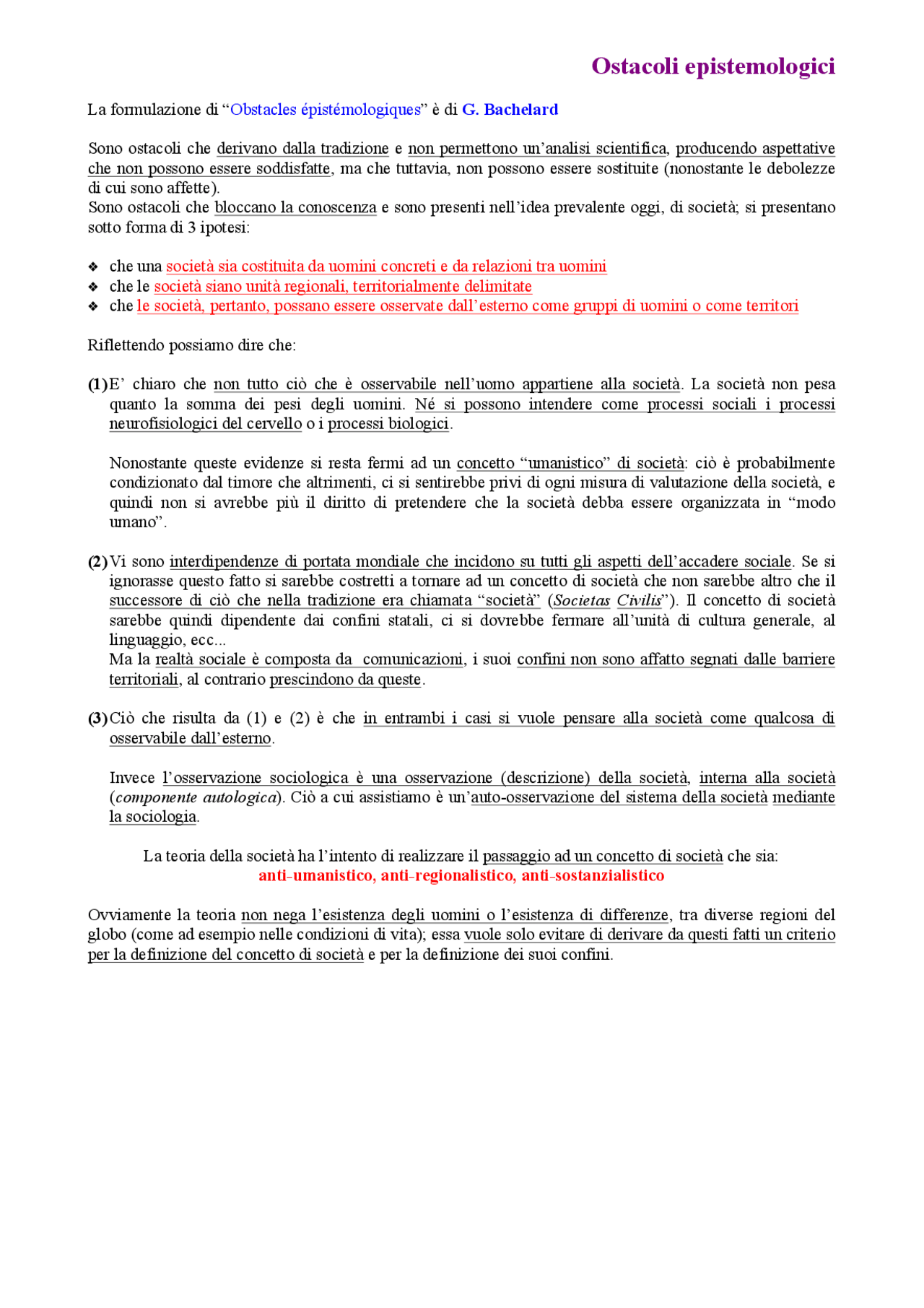 Riassunto Delle Lezioni Sul Testo Teoria Della Società Di N Luhmann