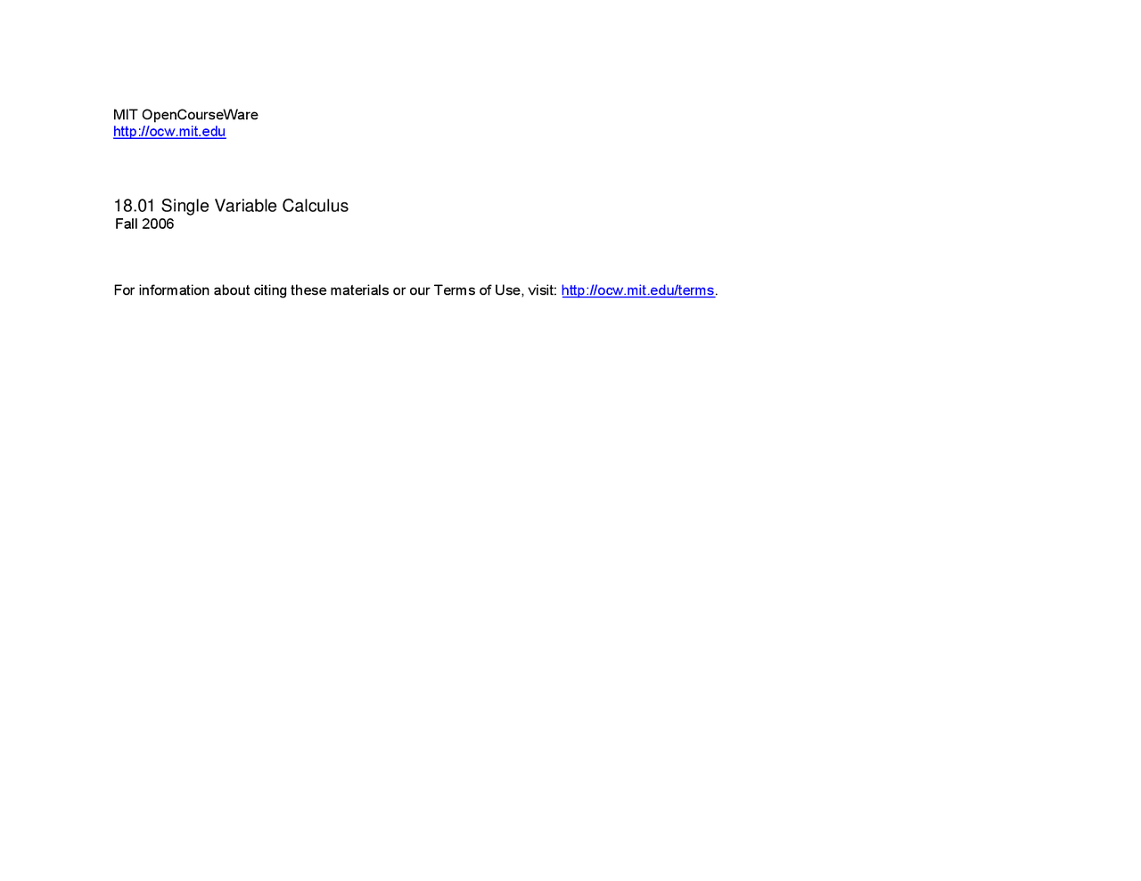 Single Variable Calculus Prexam4asol Mathematics Docsity