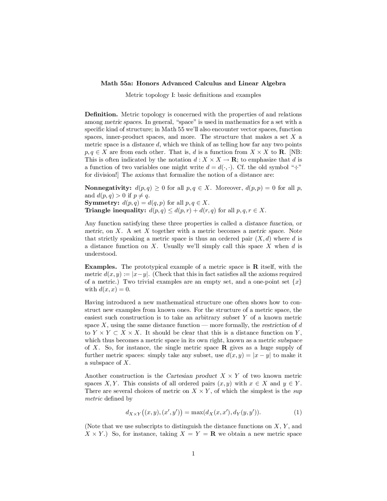 Metric Topology: Understanding Metric Spaces and Their Properties ...