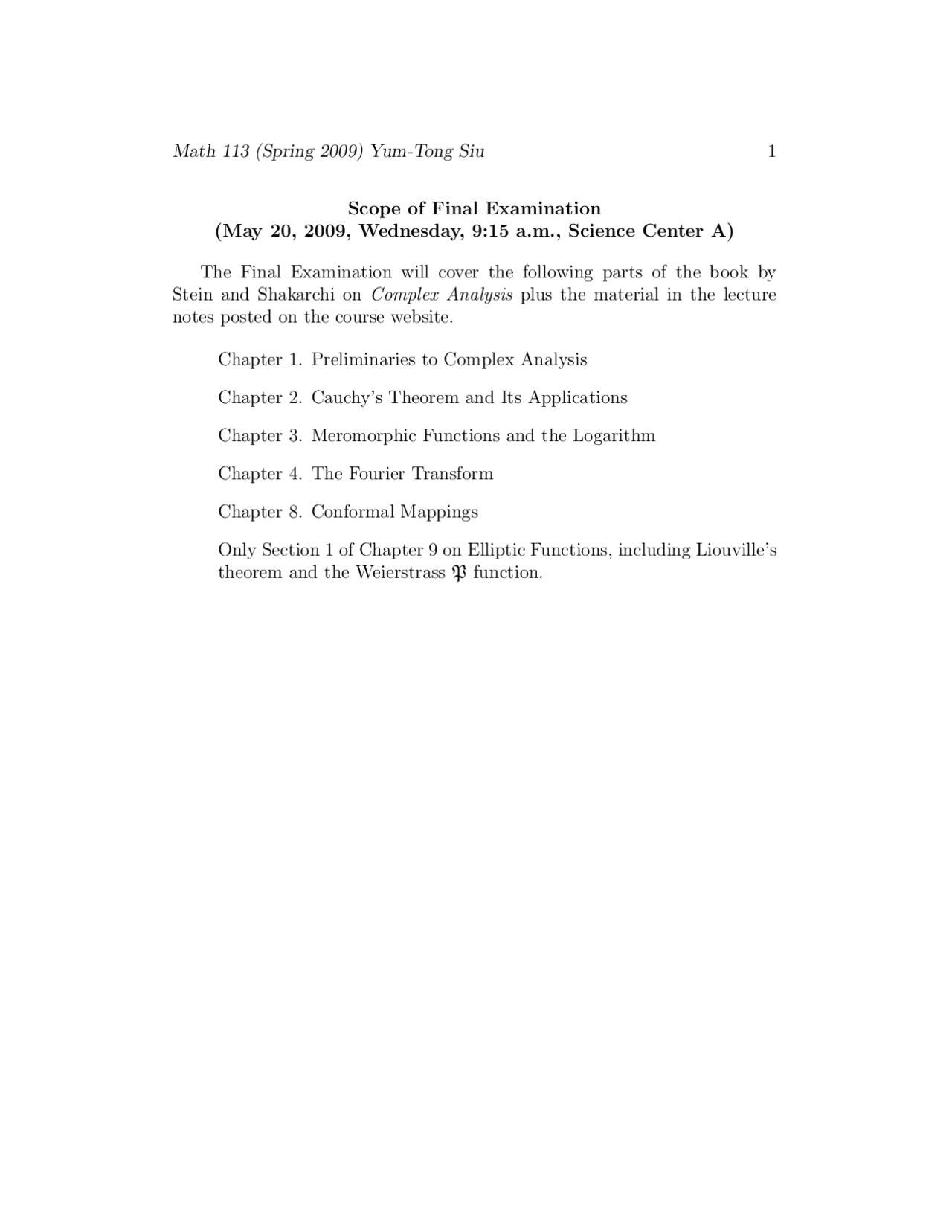 Complex Analysis 21 Exercises Mathematics Exercises Complex