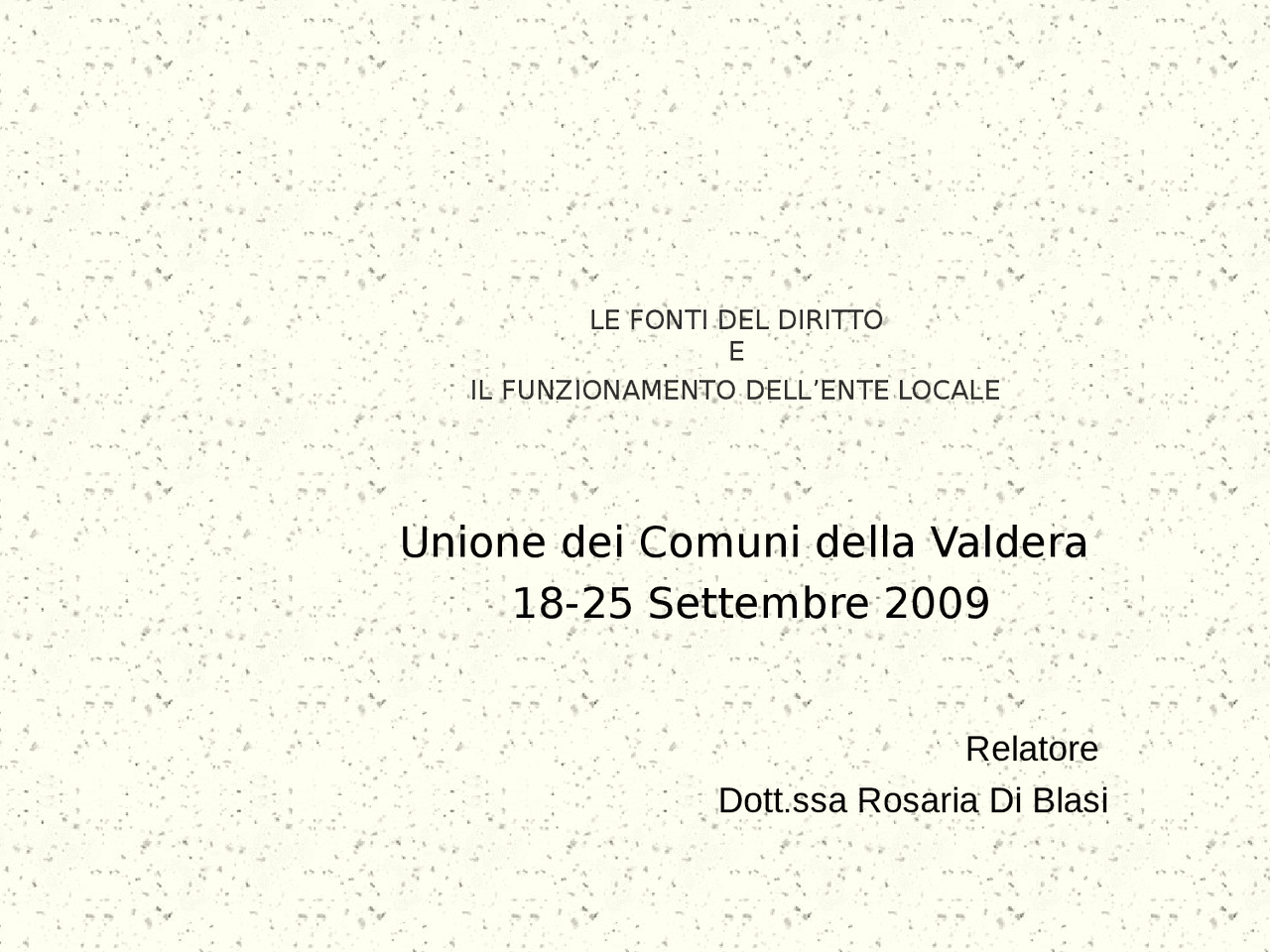 Organizz Di Un Comune Docsity