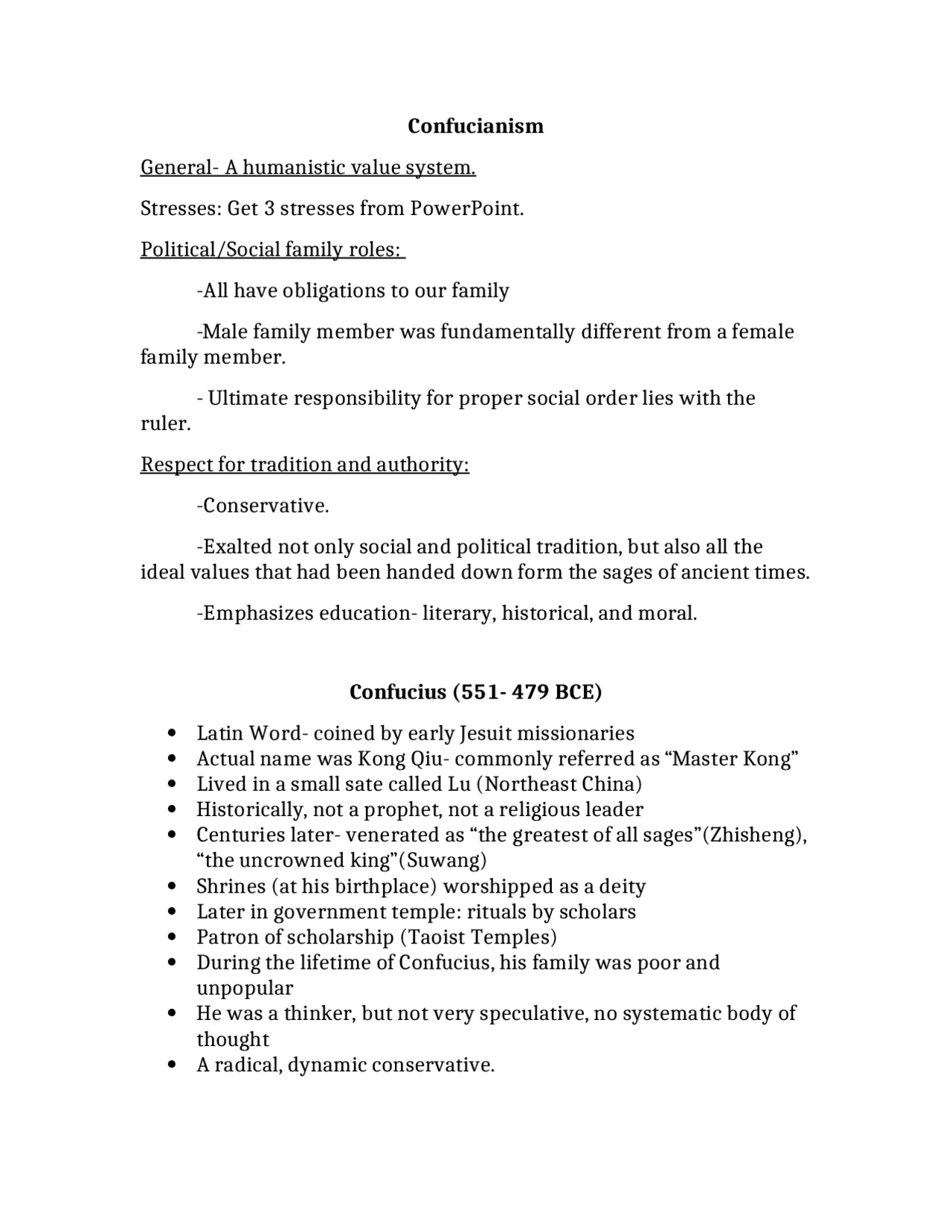 Confucianism - The Religions of India, China and Japan - Slides | RELI ...