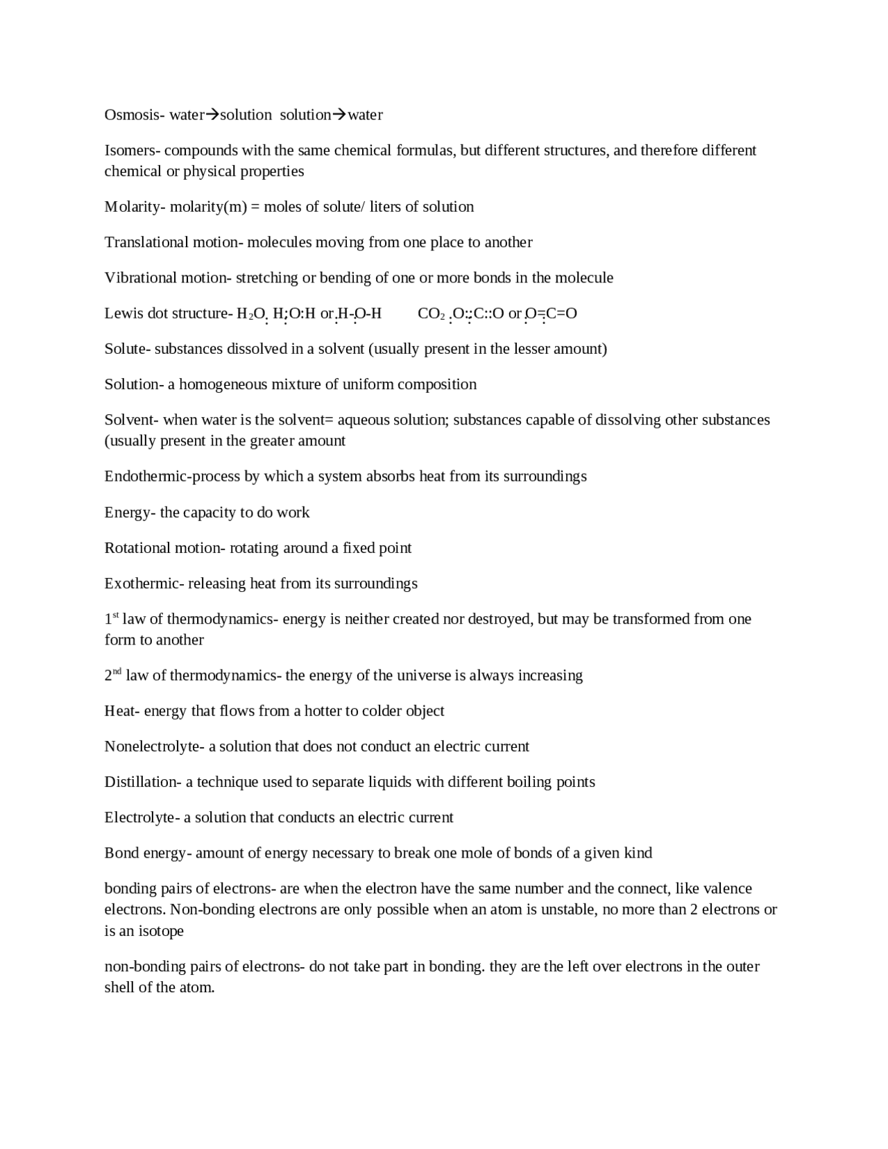 Exam Paper Chemistry And Society Ch 100 Docsity