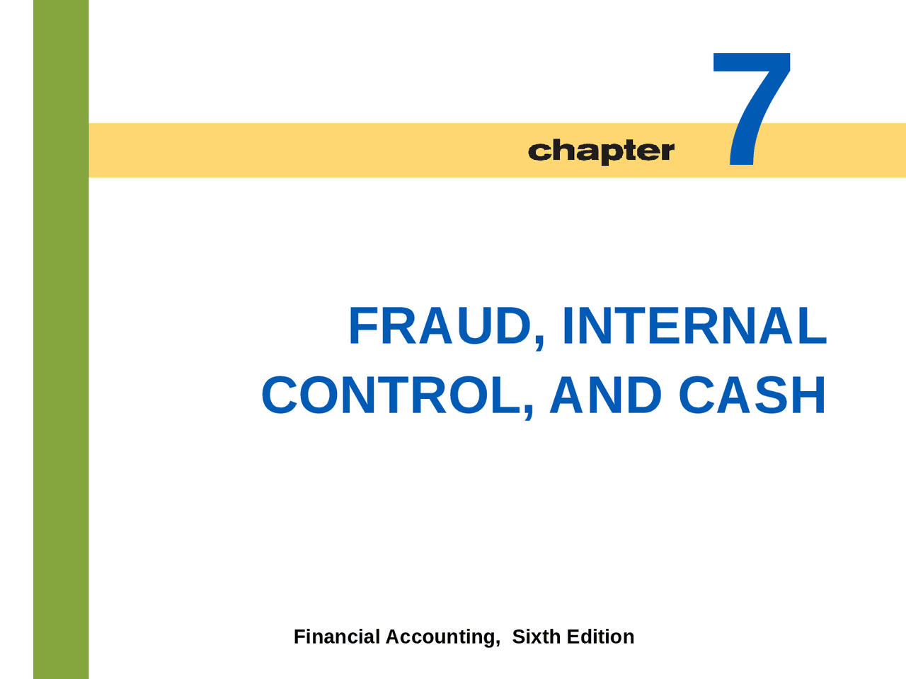 Fraud, Internal Control and Cash in Financial Accounting | ACCT 2001 ...