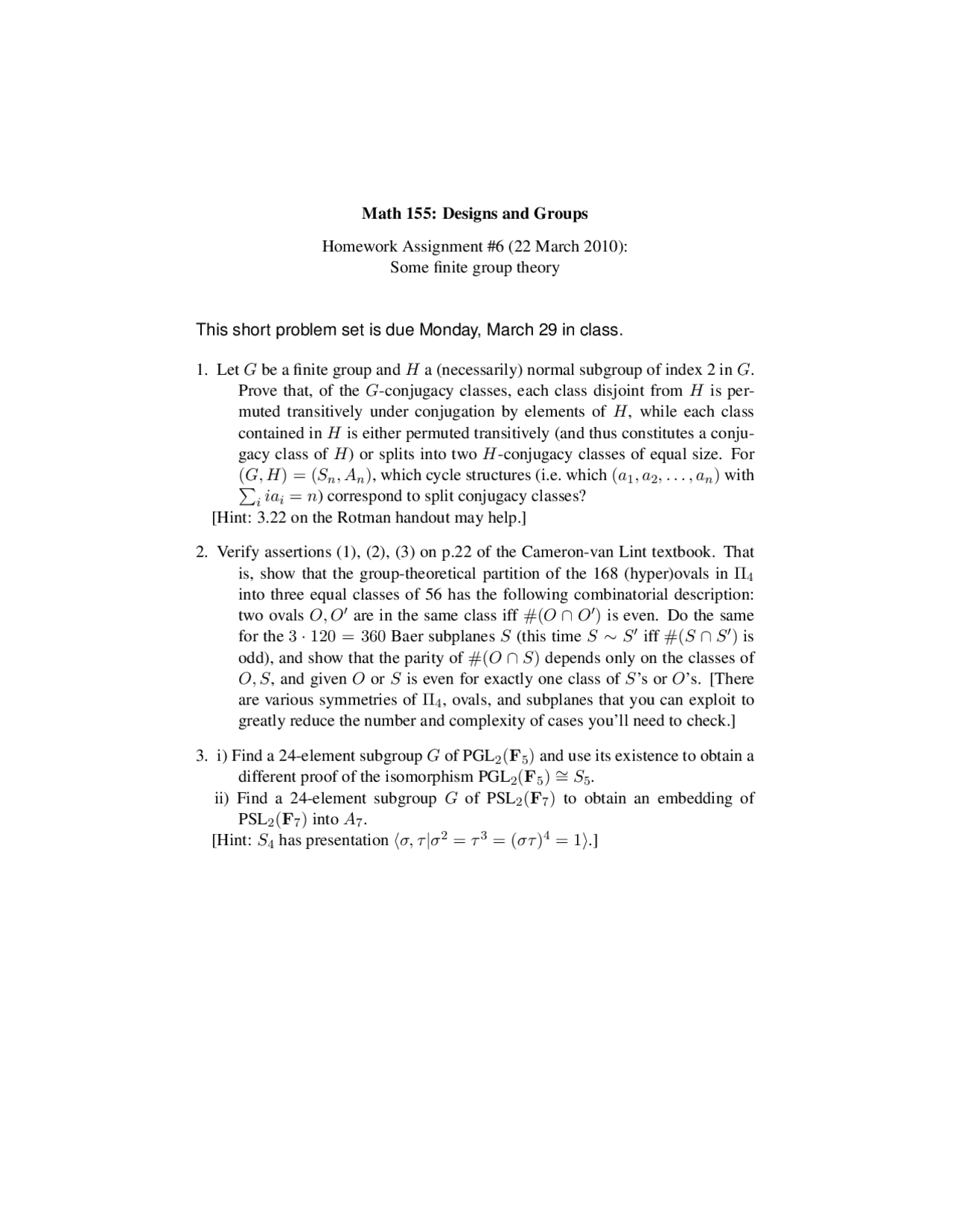 Design And Group 6 Exercises Mathematics Exercises Designs And