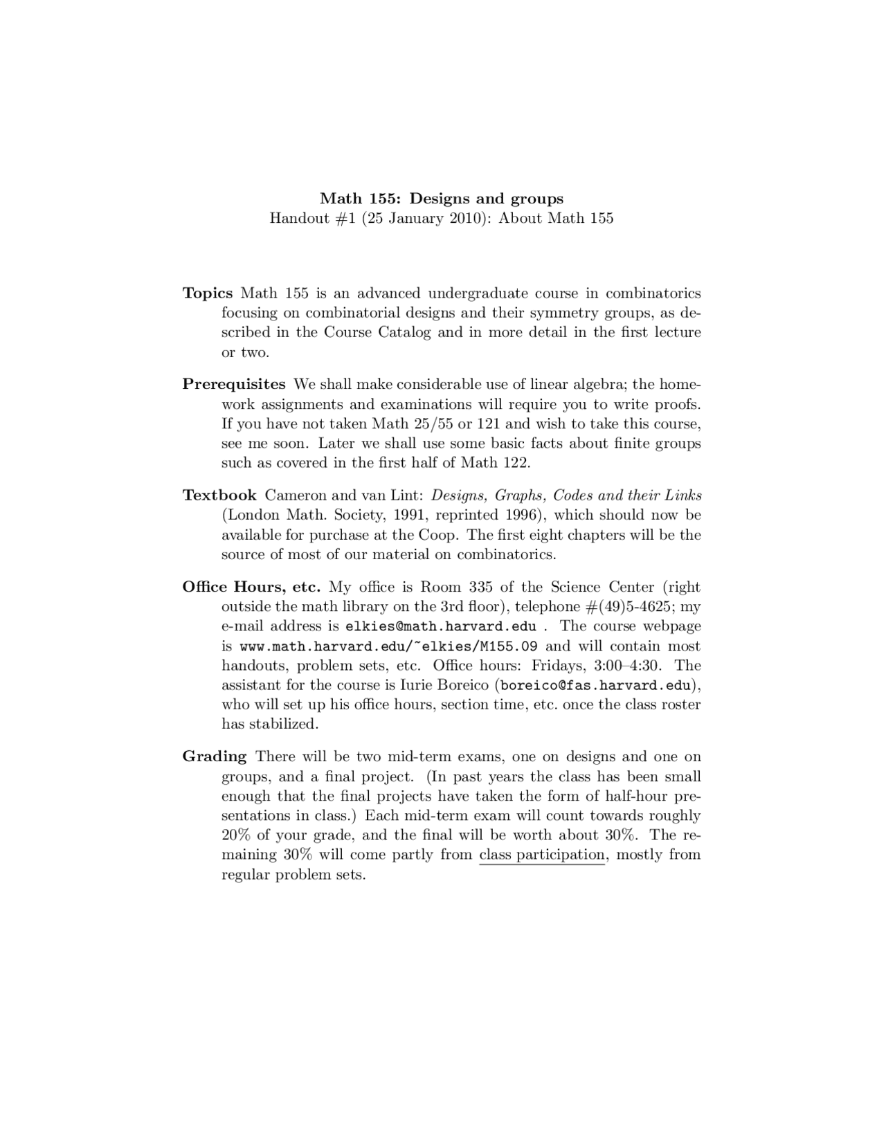 Design And Group 1 Lecture Notes Mathematics Docsity