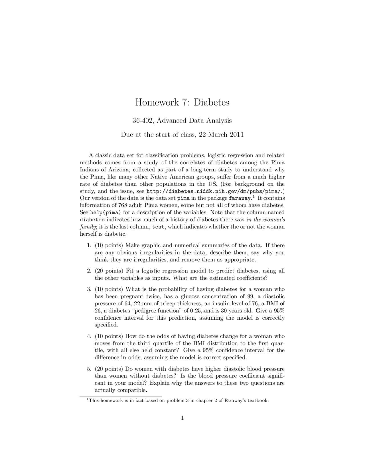Data Analysis Simulation Exercises Engineering Docsity
