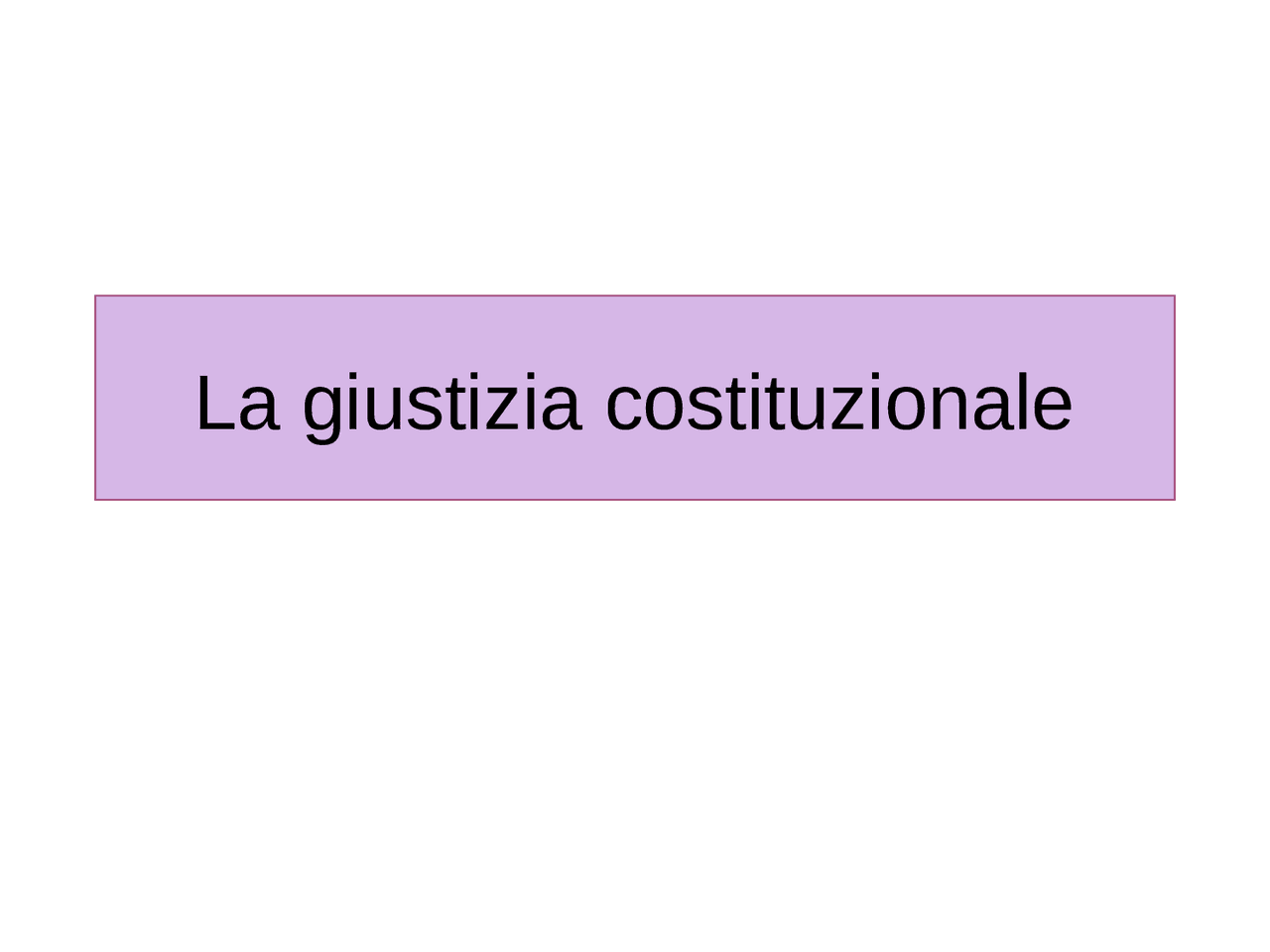 Corte Costituzionale Docsity