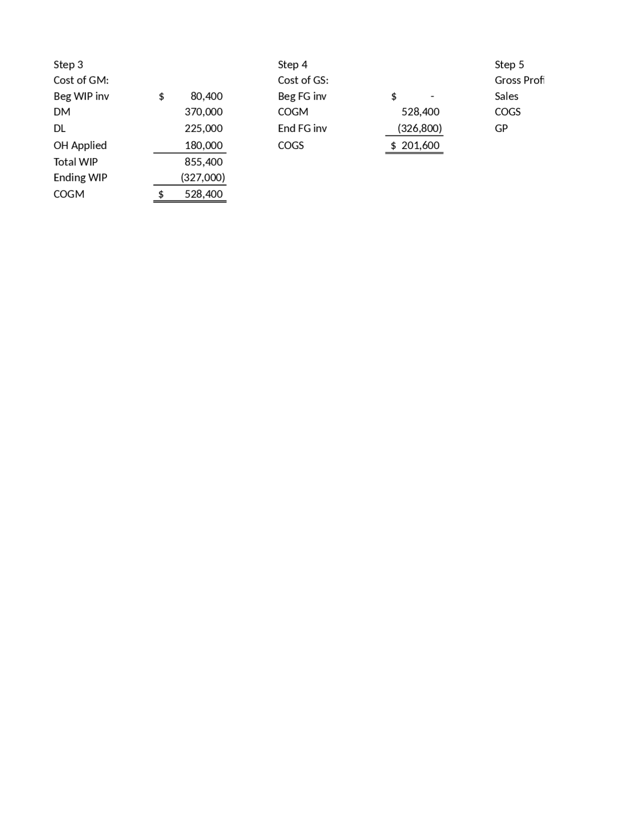 Excel Sheet - Principles of Managerial Accounting | ACCT 202 - Docsity