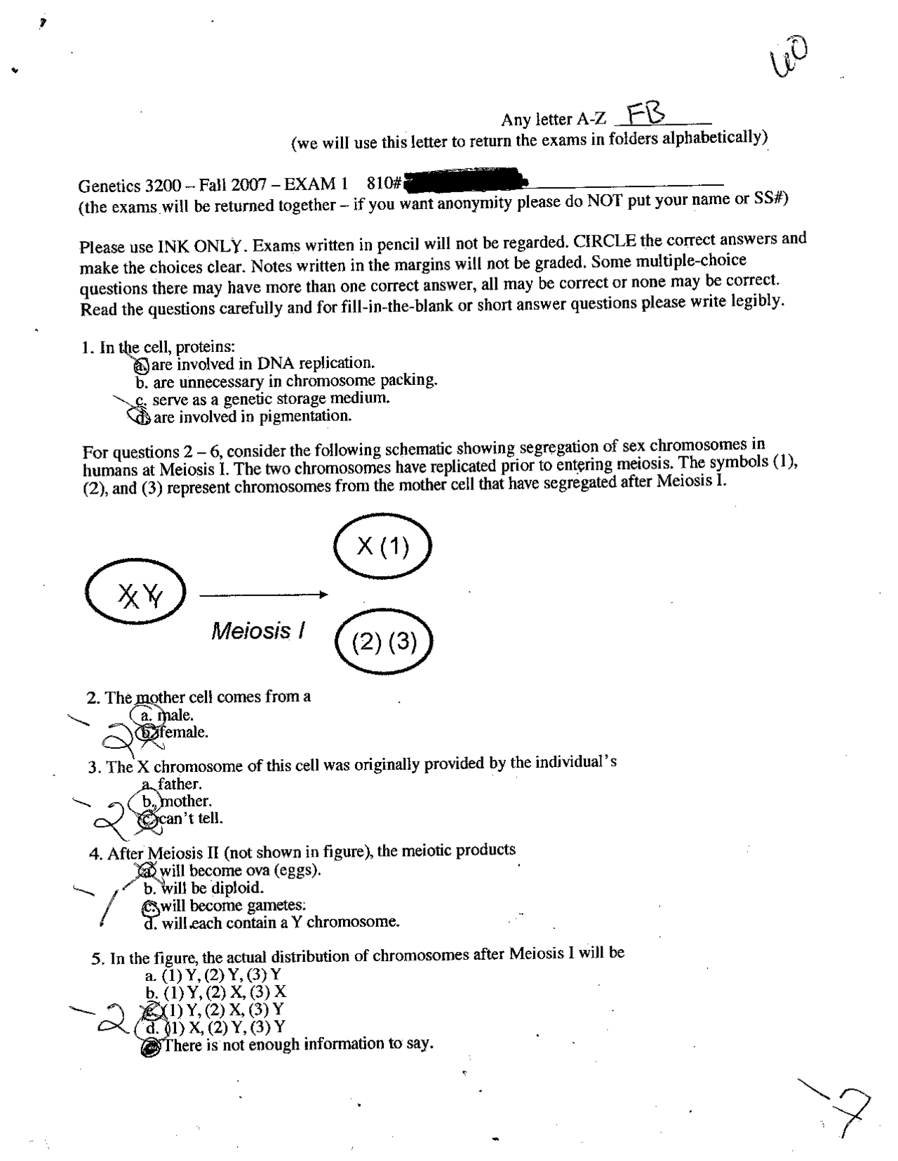 Genetics 54 Solved Multiple Choice Questions Gene 3200 Docsity