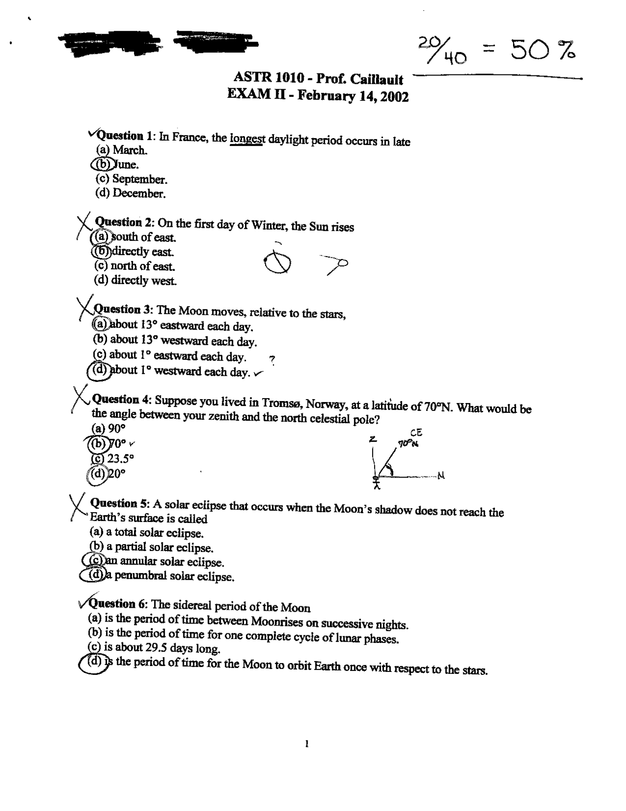40 Solved Mcqs On Astronomy Of The Solar System Exam 2 Astr 1010