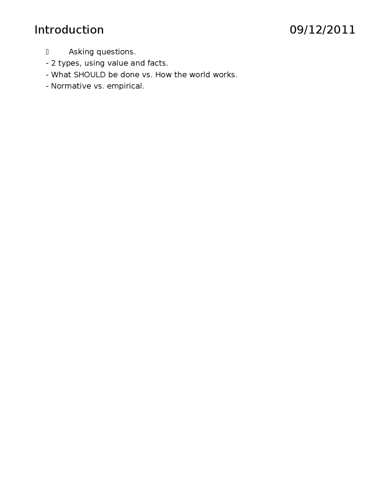 Notes For Scope And Methods Of Political Science Gvpt 100 Docsity