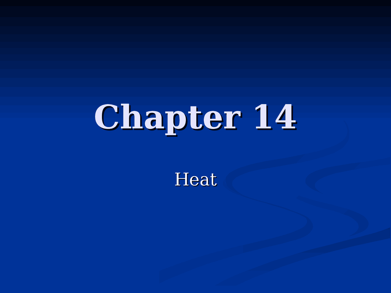 Heat Lecture Slides General Physics Ii Ph 1123 Docsity
