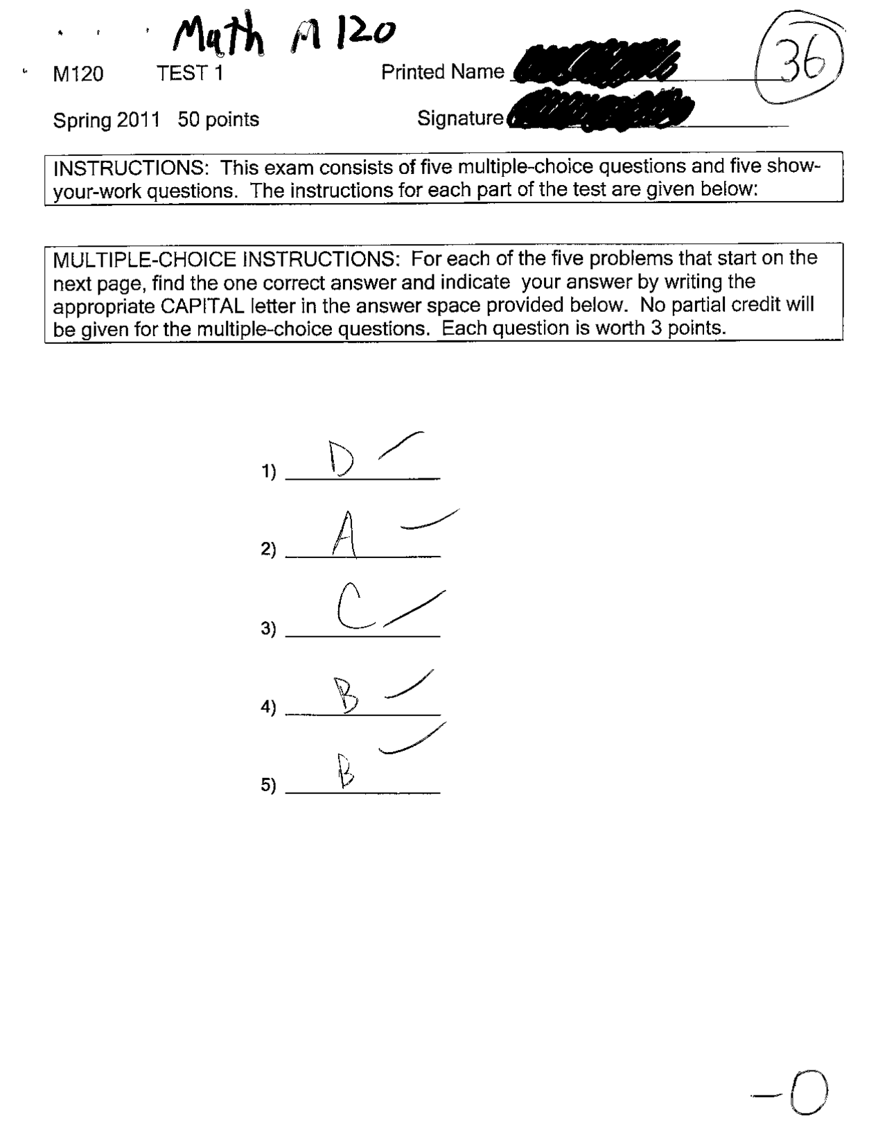 6 Solved Problems On The Average Rate Exam 1 Math Docsity