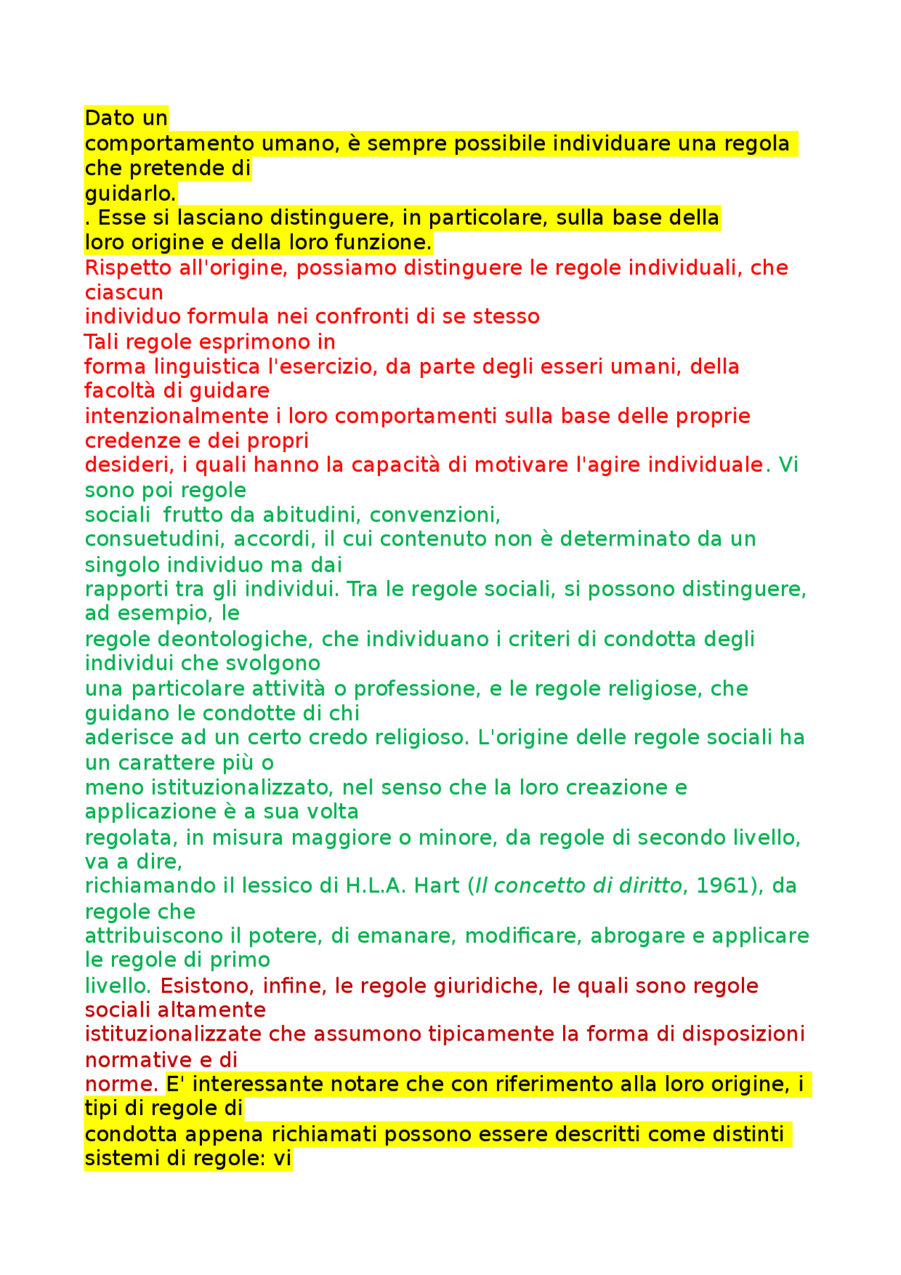 Dispensa Filosofia Del Diritto 1 Parte Docsity