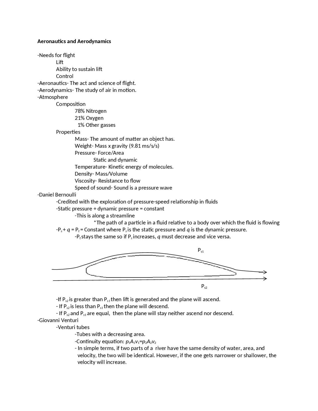 Aeronautics and Aerodynamics - Introduction to Aerospace | AERO 1010 ...