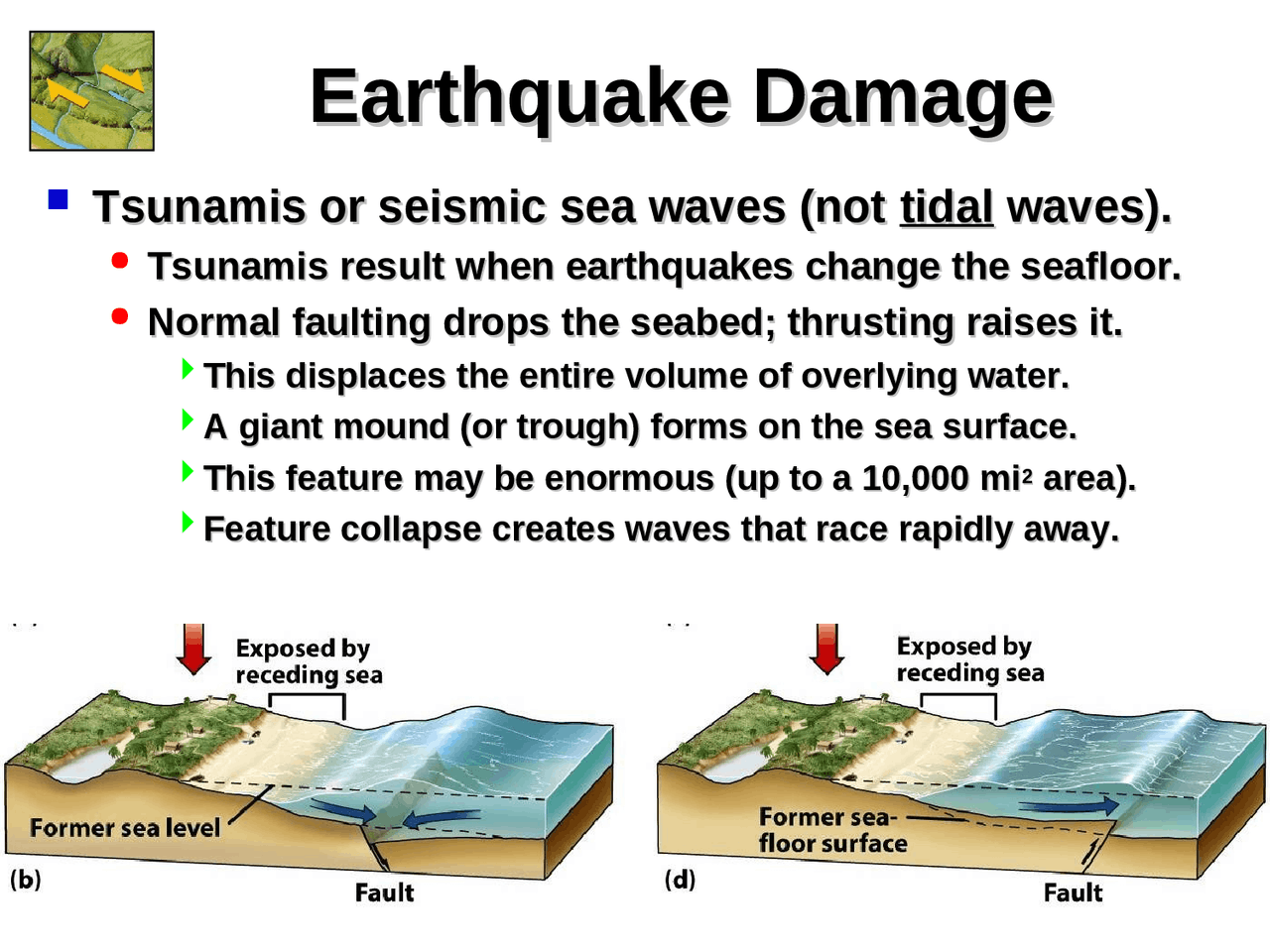 Predicting Earthquakes And Tsunamis Lecture Slides Geol 120 Docsity