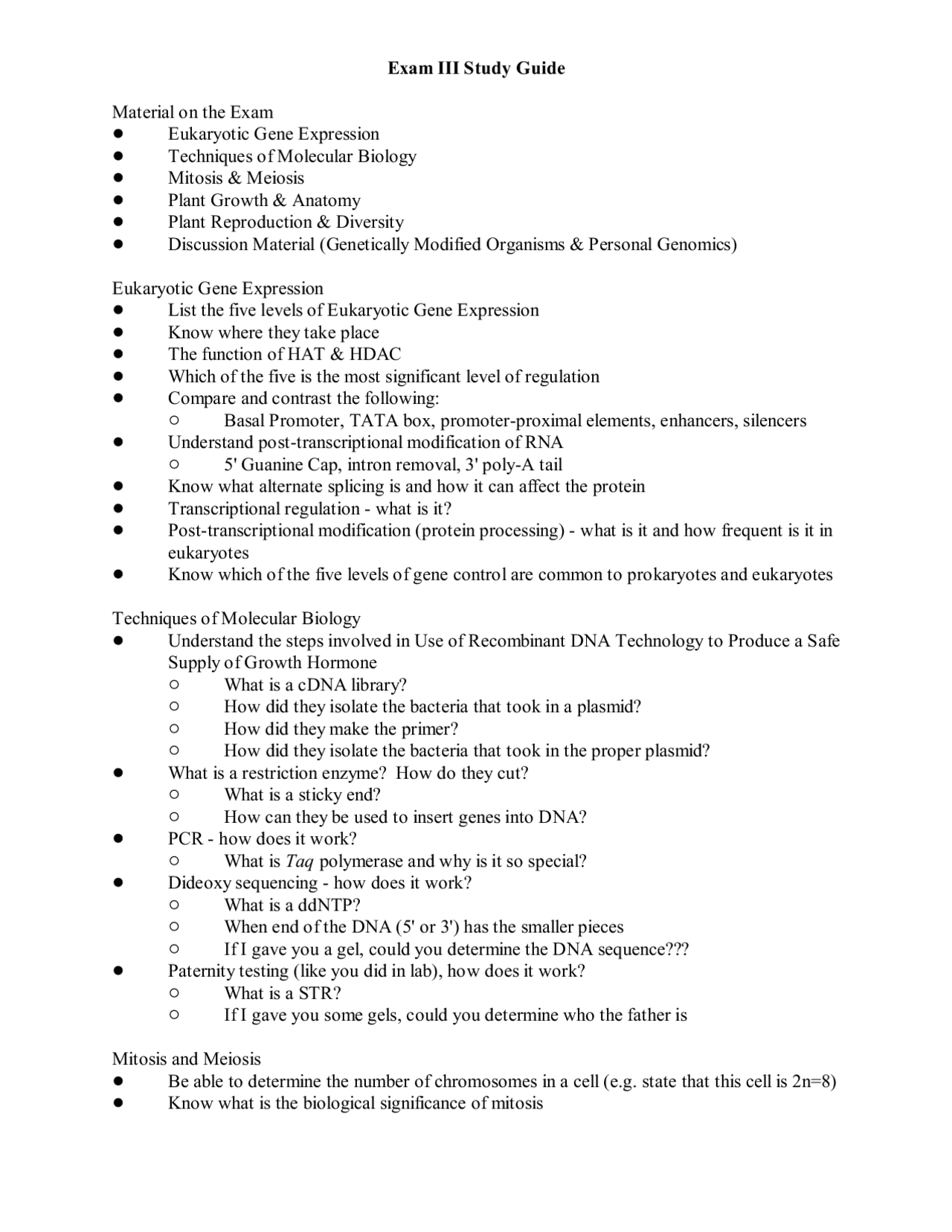Materials Of Biology Of Cells And Organisms Lecture Notes Bios 100