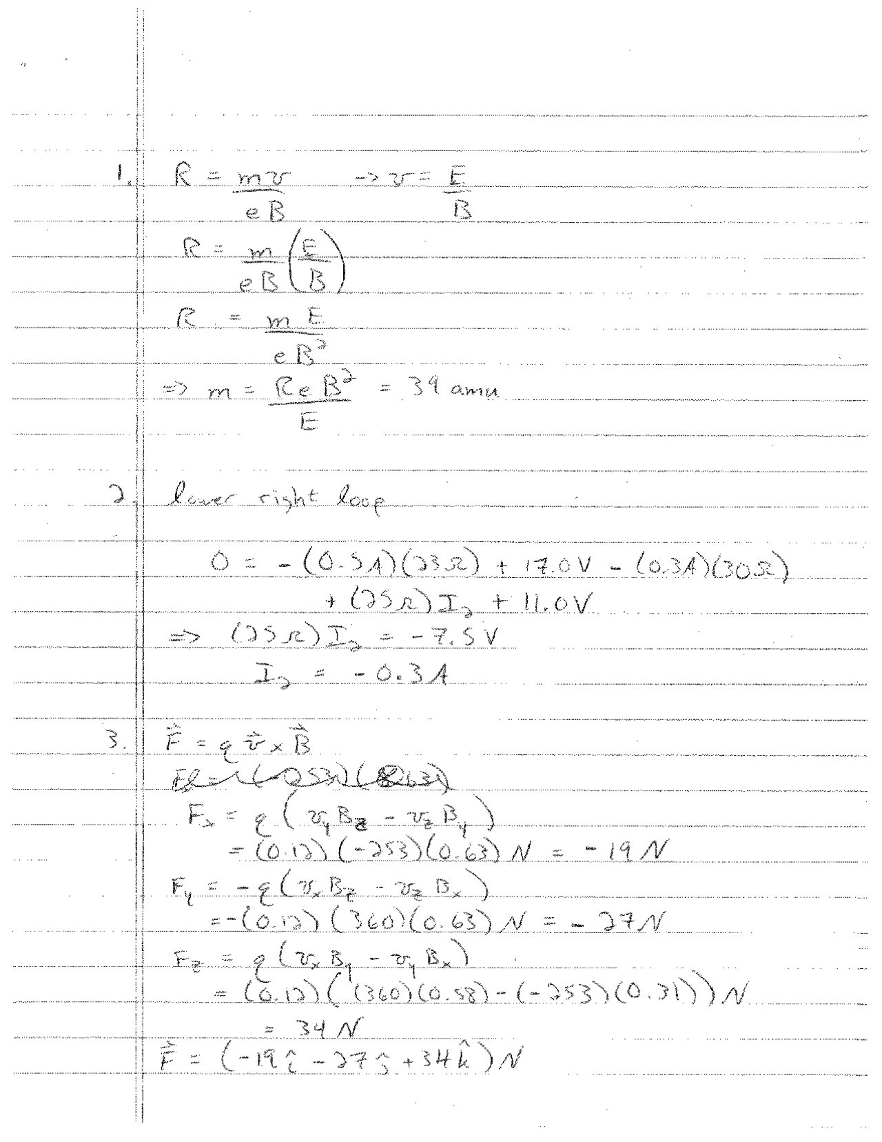 Foundations Of Physics I Handwritten Notes Phys 2306 Docsity