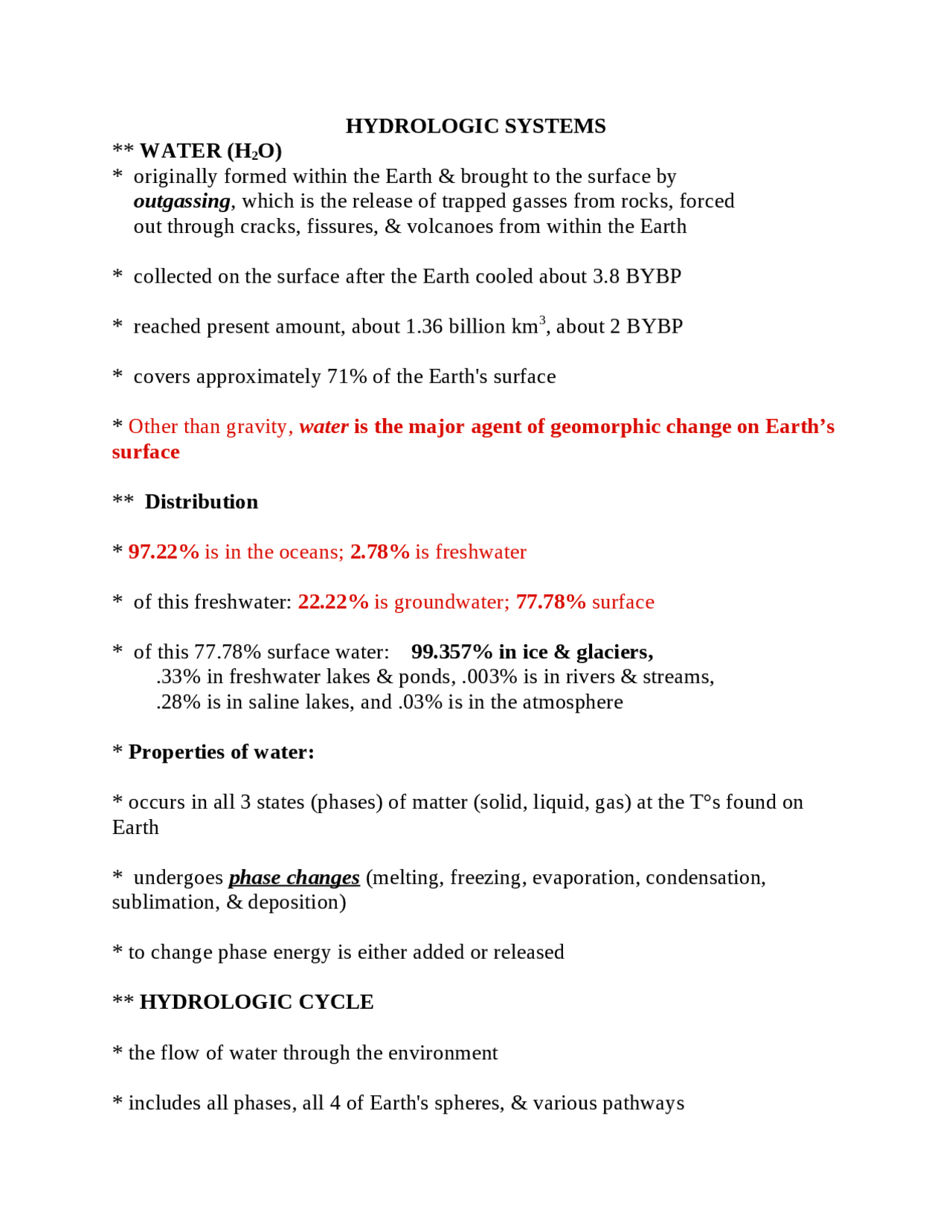 Hydrologic Systems in Introduction to Landforms - Study Guide | GEOG ...