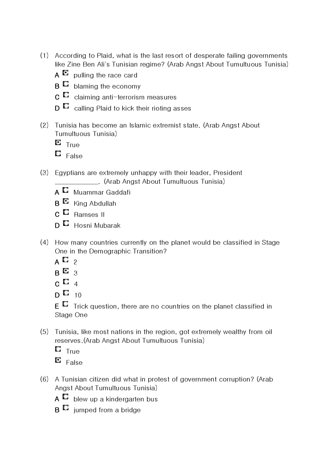 19 Mcqs With Answers For World Regions Quiz One Geog 1014 Quizzes