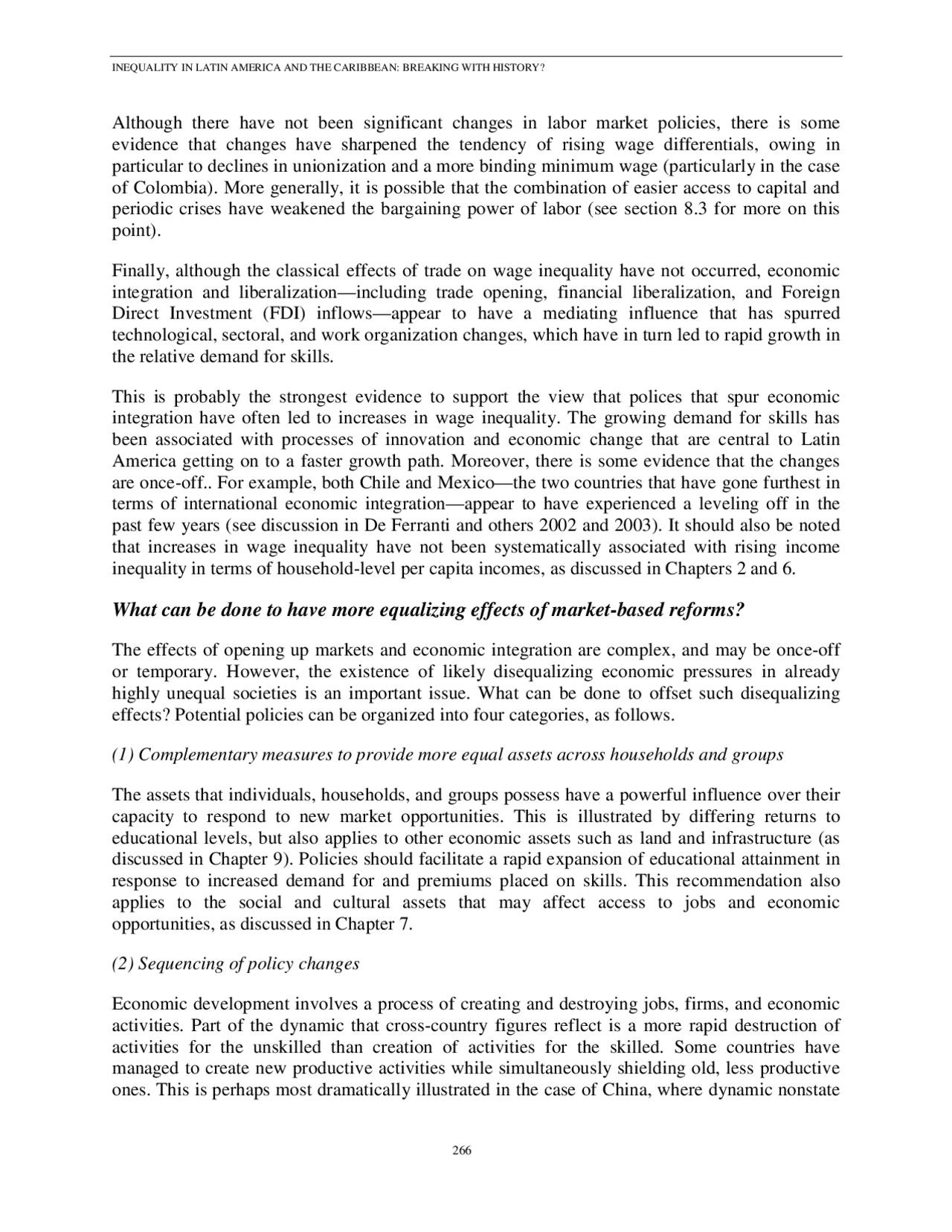 Inequality in Latin America and the Caribbean Breaking with History ...
