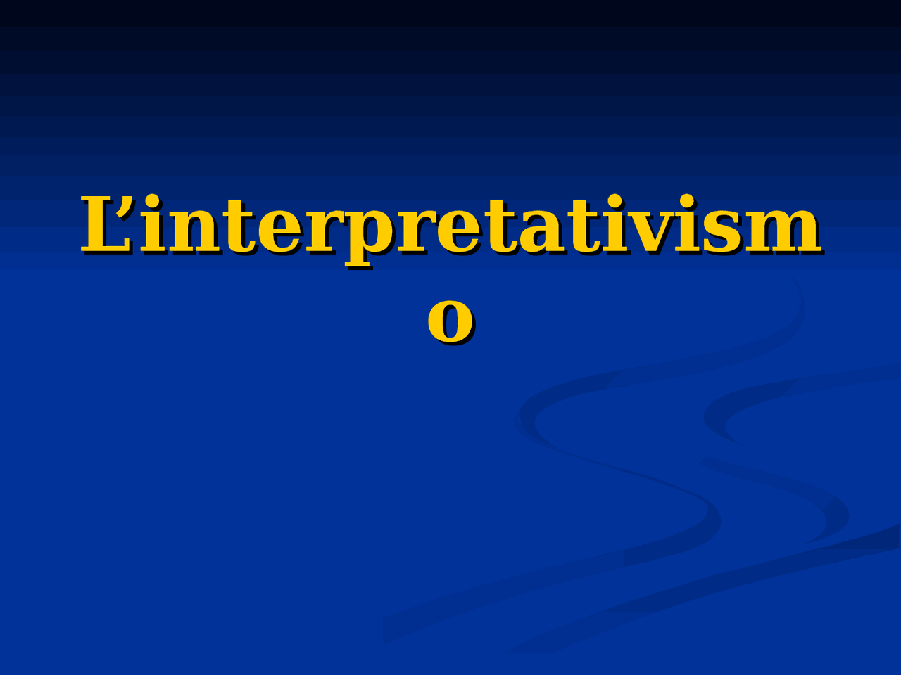 Interpretativismo - Docsity