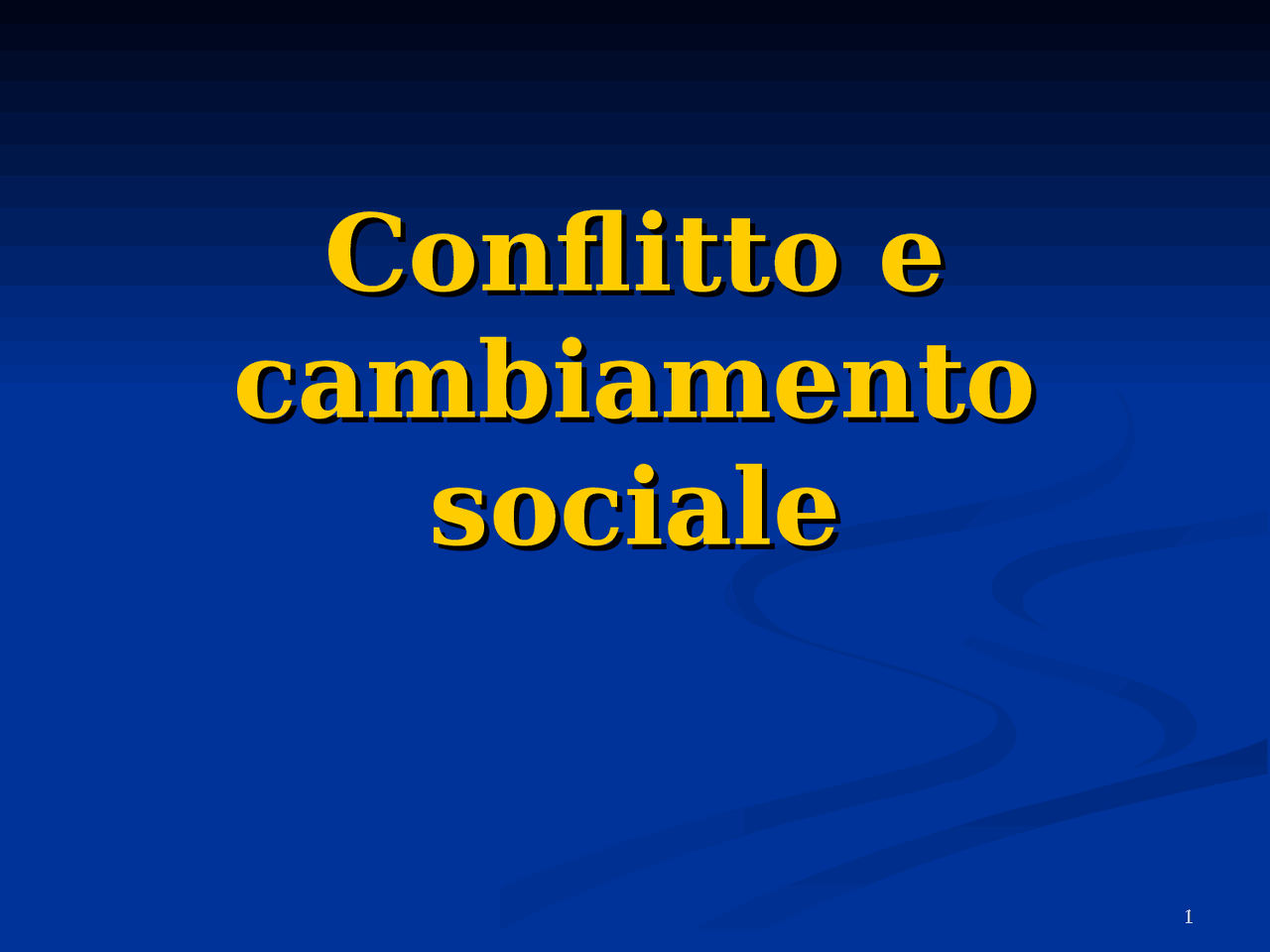 Lezione Iv Conflitto E Cambiamento Sociale Appunti Di Sociologia